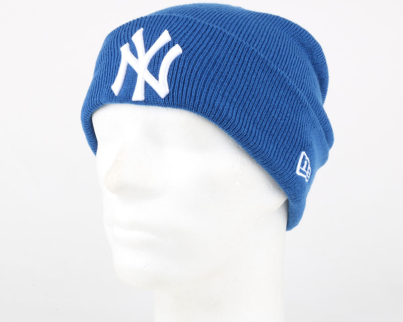 NY Yankees Essential Blue Beanie - New Era beanies - Hatstoreworld.com