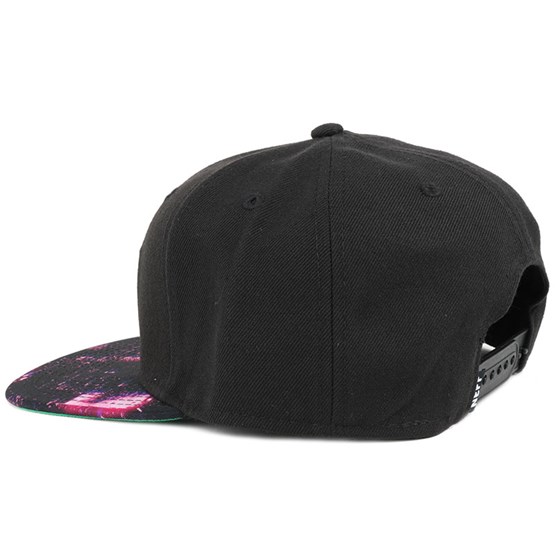 Neon City Black Snapback - Neff caps - Hatstoreworld.com