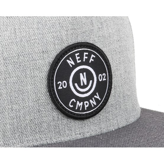 Wade Grey/Dark Grey Snapback - Neff caps - Hatstoreworld.com