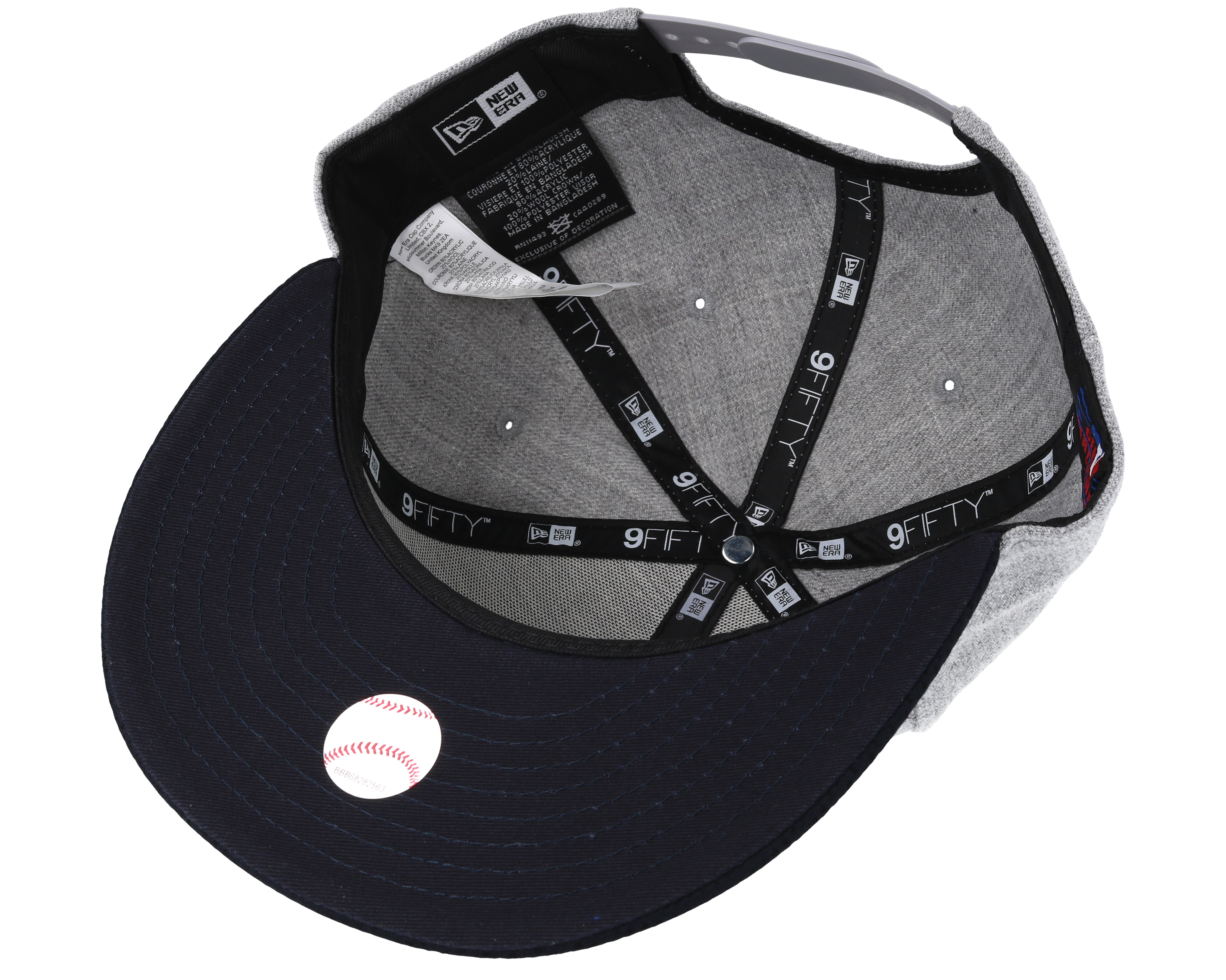 New York Yankees Mesh Heather Grey Trucker Snapback - New Era caps ...
