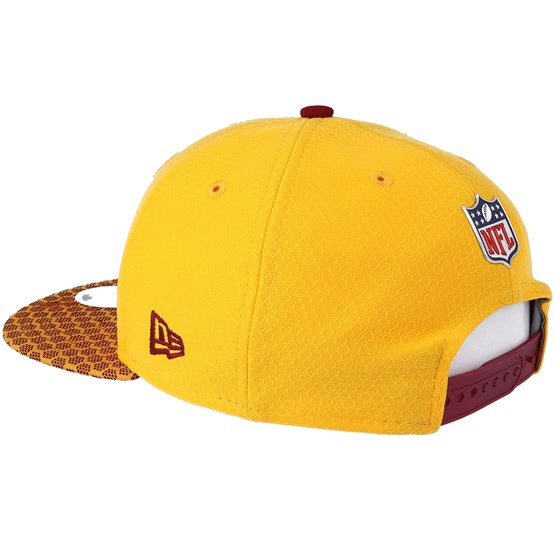 Washington Redskins Sideline 9Fifty Yellow Snapback - New Era caps ...