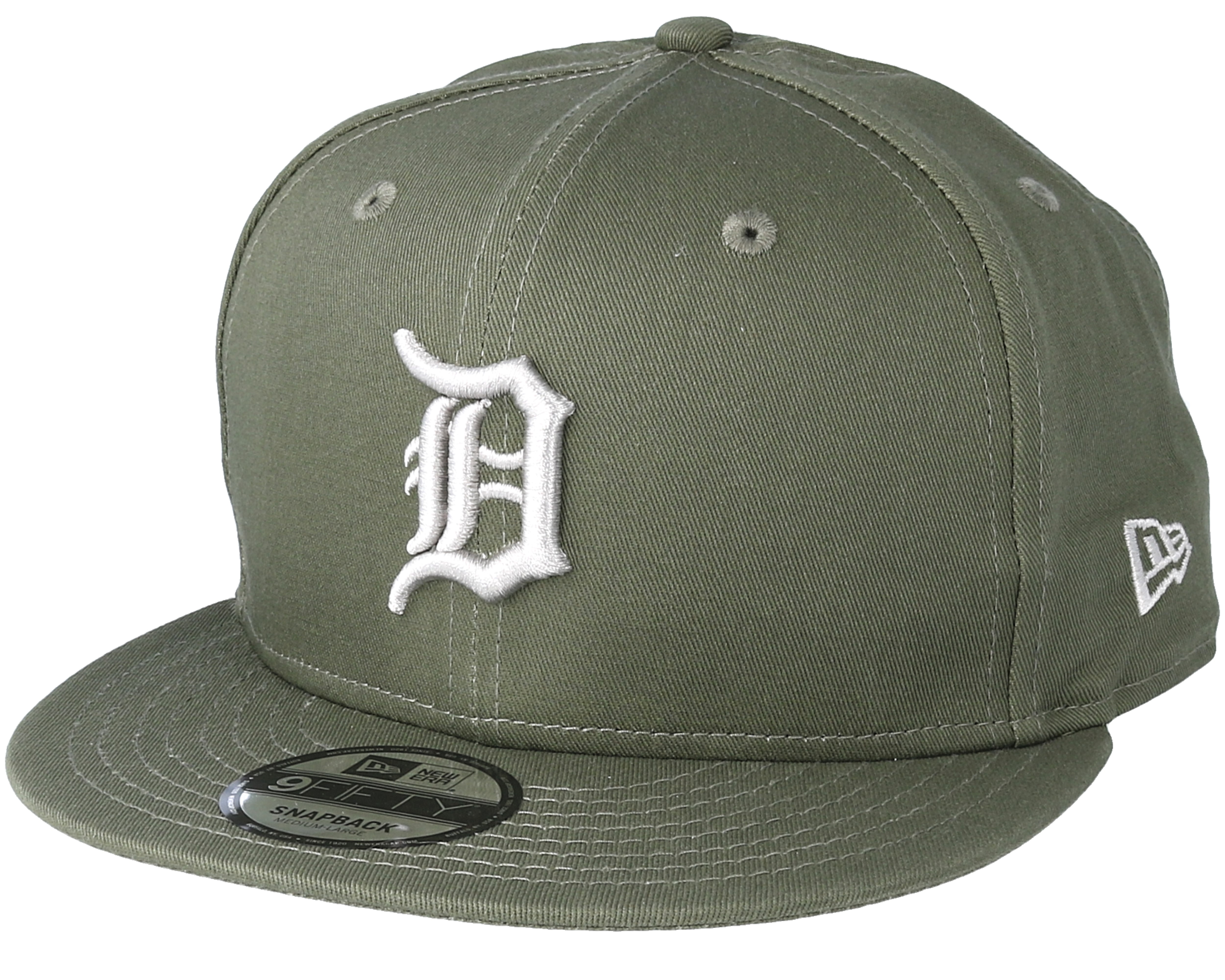 Detroit Tigers League Essential 9Fifty Olive Snapback - New Era caps ...