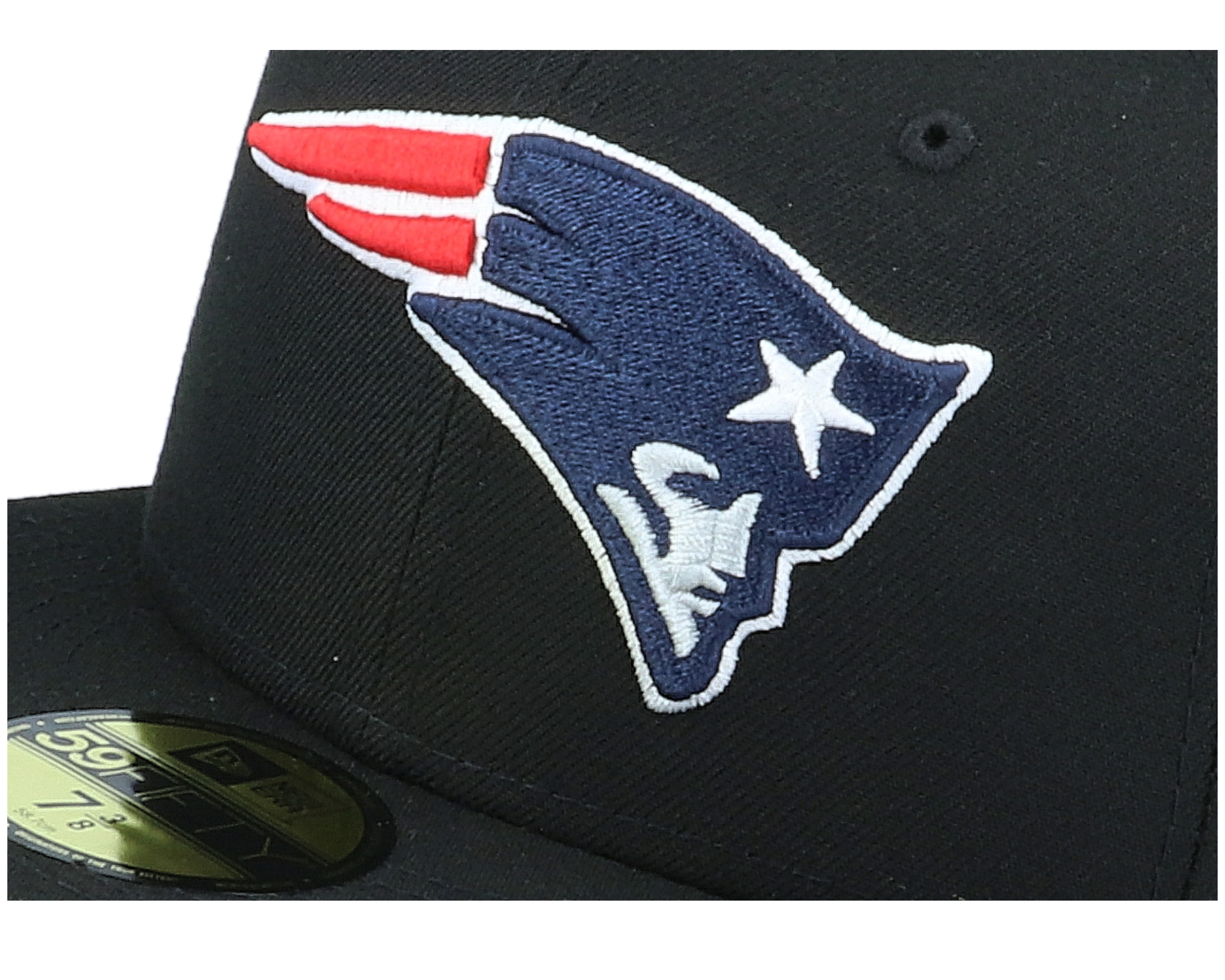 Hatstore Exclusive New England Patriots 59Fifty Black Fitted - New Era ...