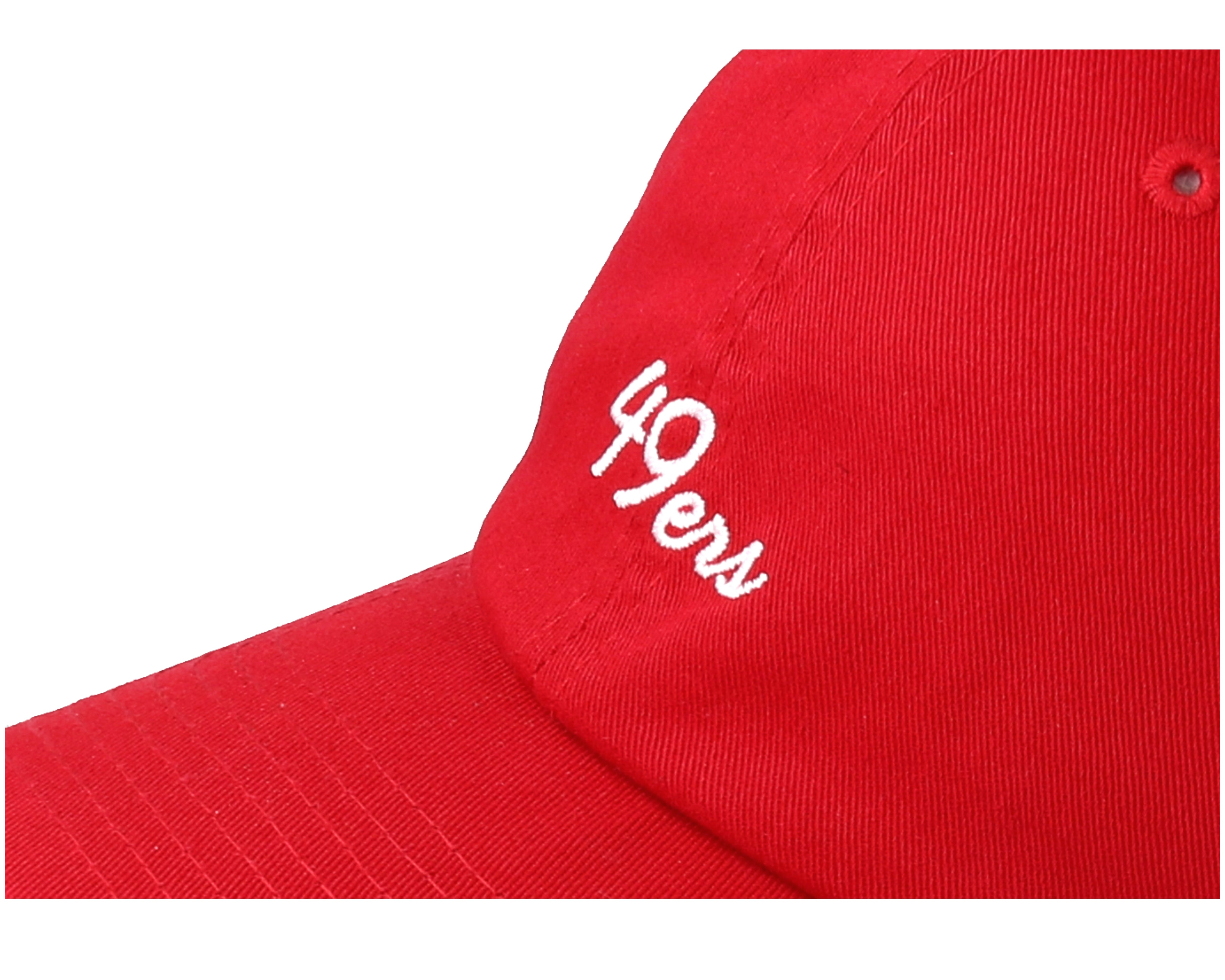 San Francisco 49ers Mini Script 9Forty Red Adjustable - New Era caps ...