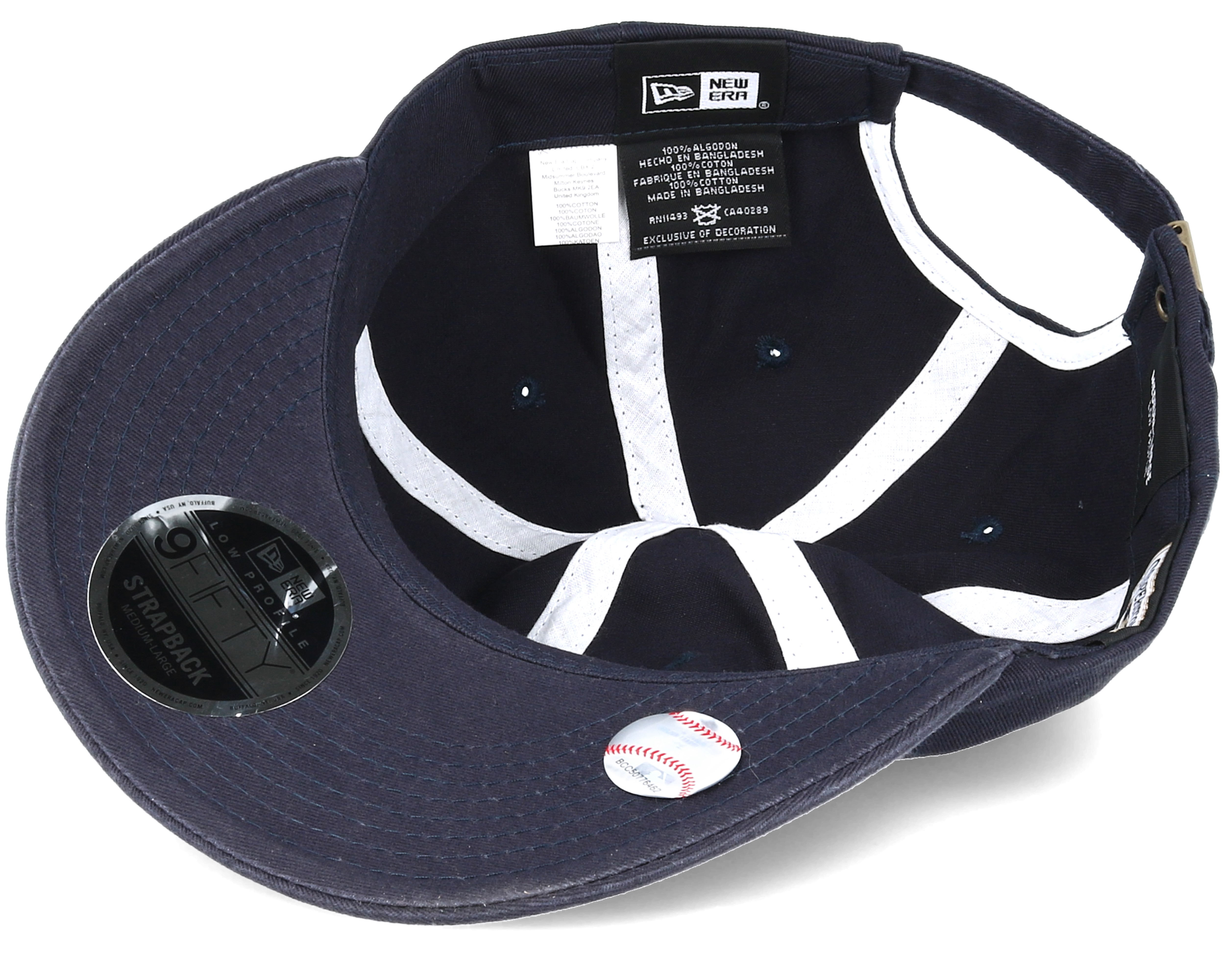 Cleveland indians Low Profile 9Fifty Navy Strapback - New Era caps ...