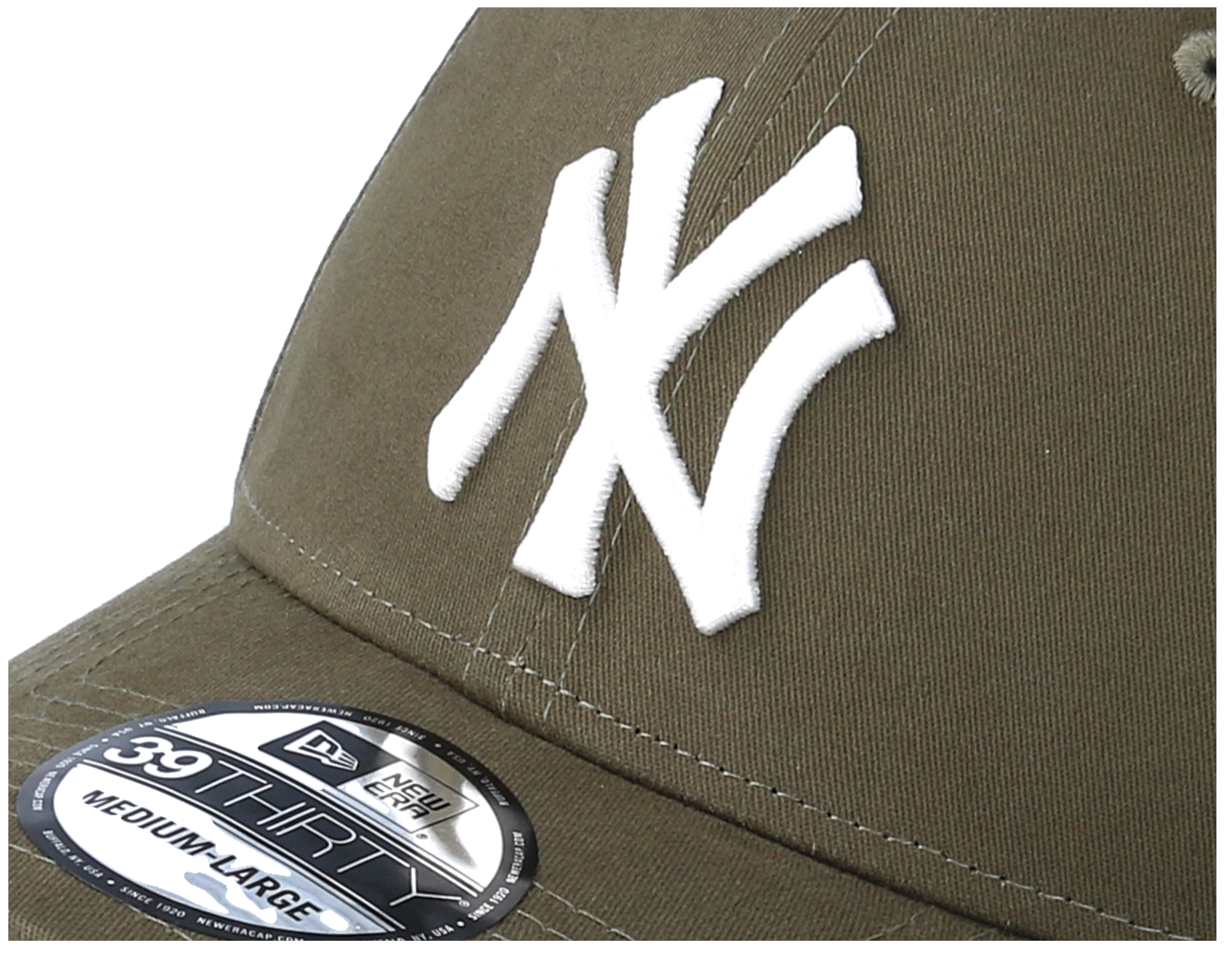 New York Yankees 39Thirty Olive Flexfit - New Era caps | Hatstore.co.uk