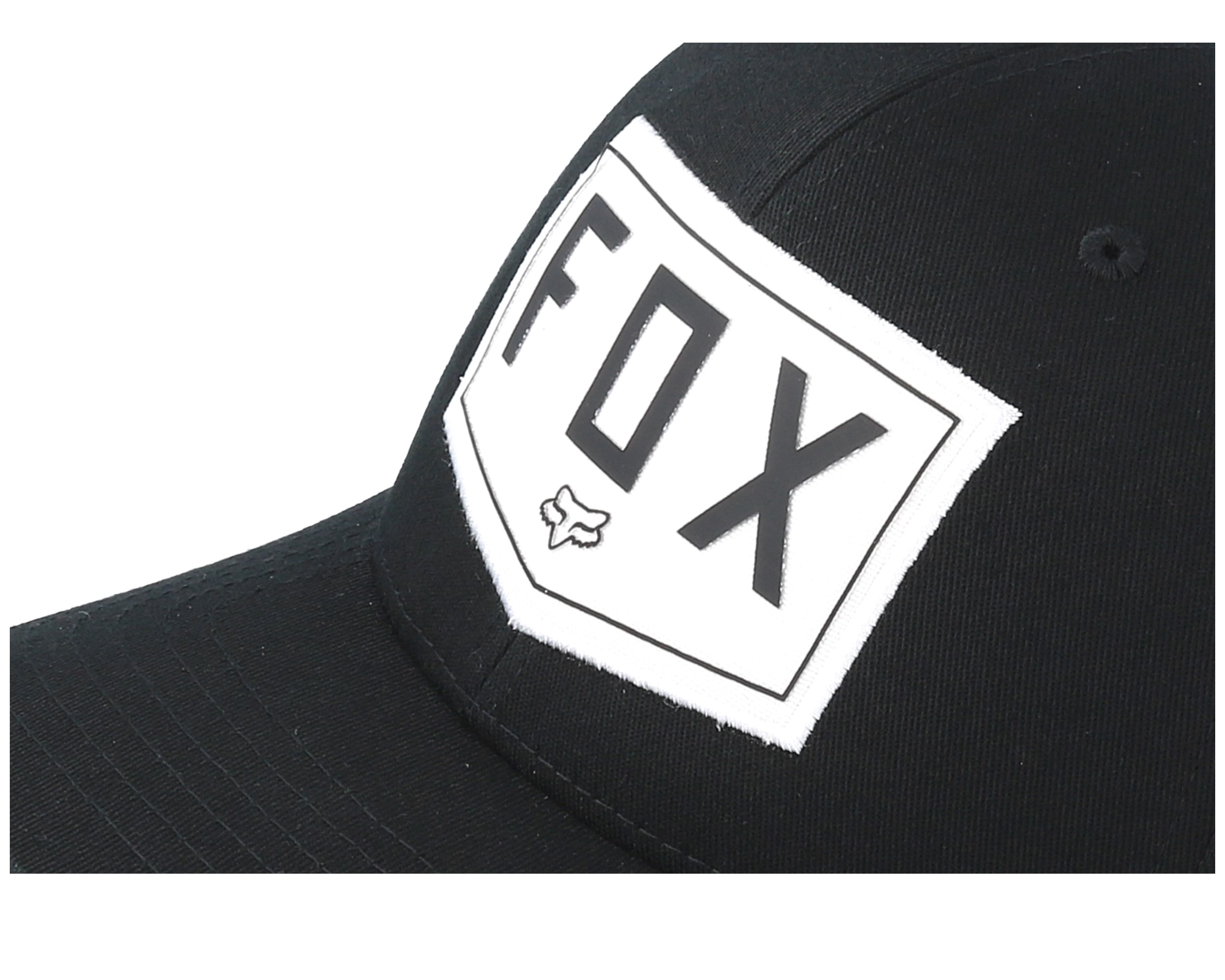 Shield Black/White Flexfit - Fox caps - Hatstoreworld.com