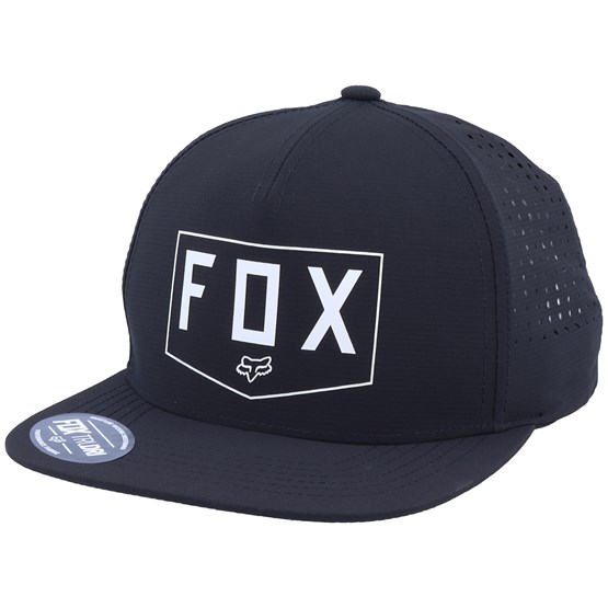 Shielded Black Snapback - Fox caps - Hatstoreworld.com