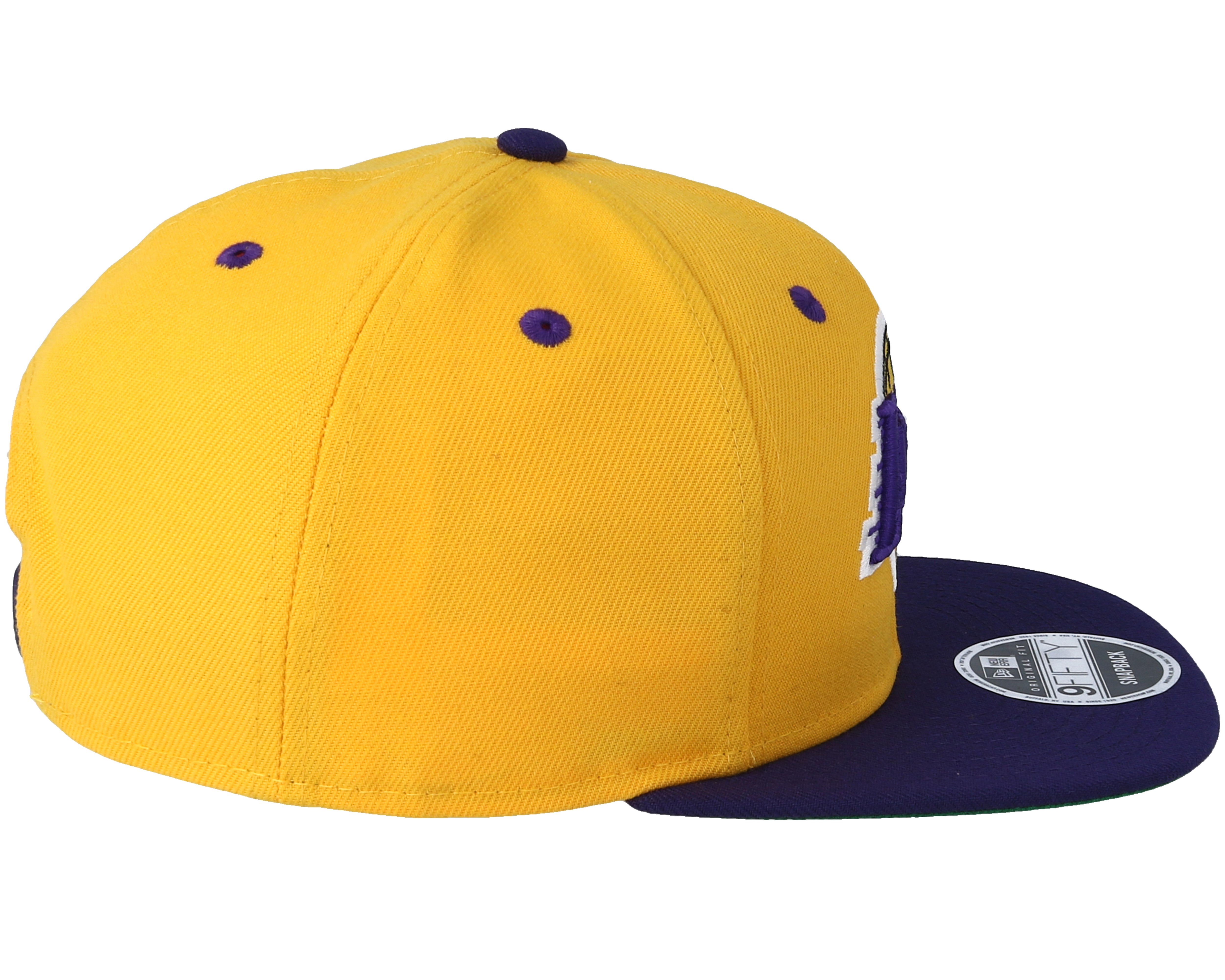 LA Lakers 9Fifty Of 2-Tone Yellow/Purple Snapback - New Era caps ...