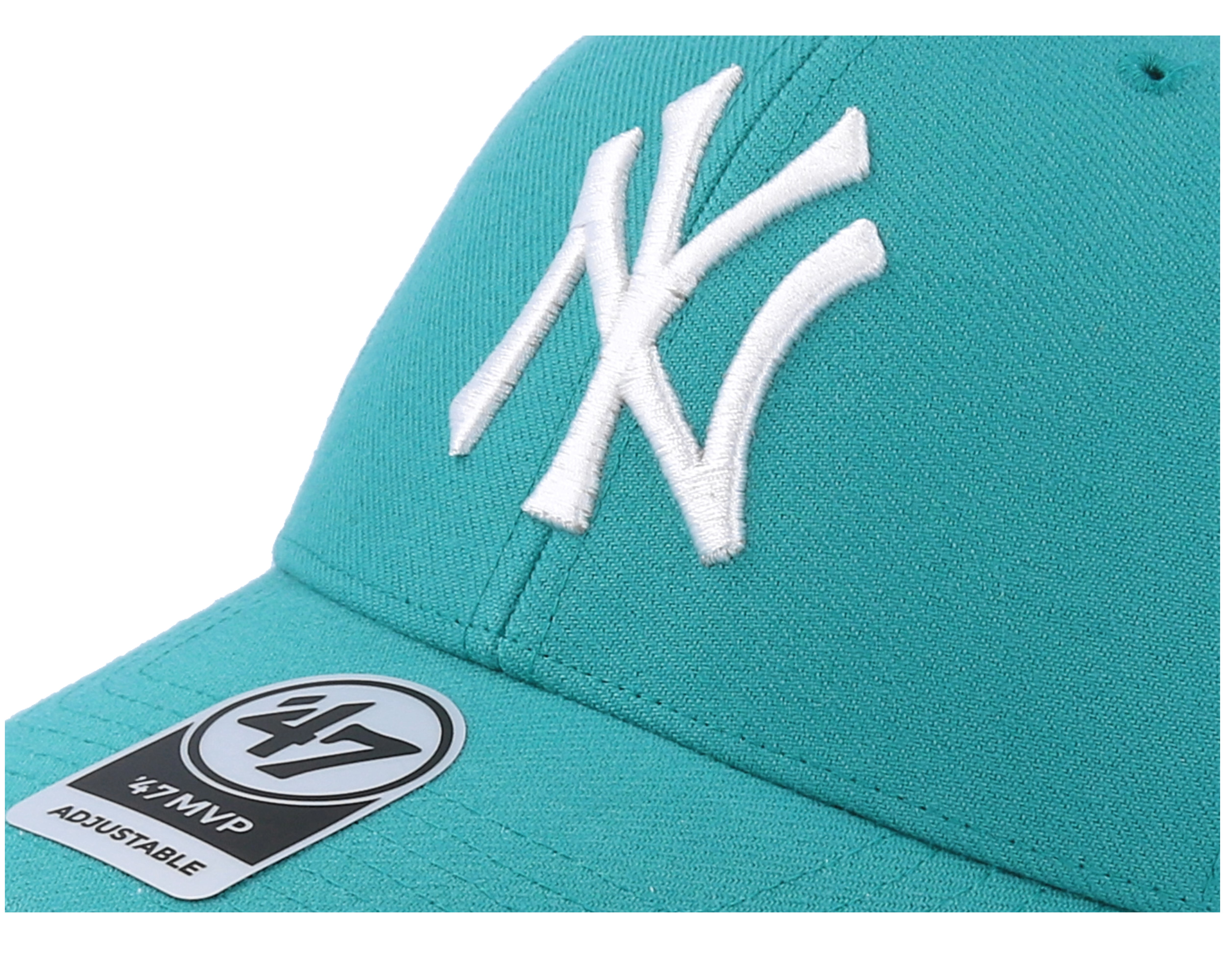 New York Yankees Mvp Rattle Teal Adjustable - 47 Brand caps ...