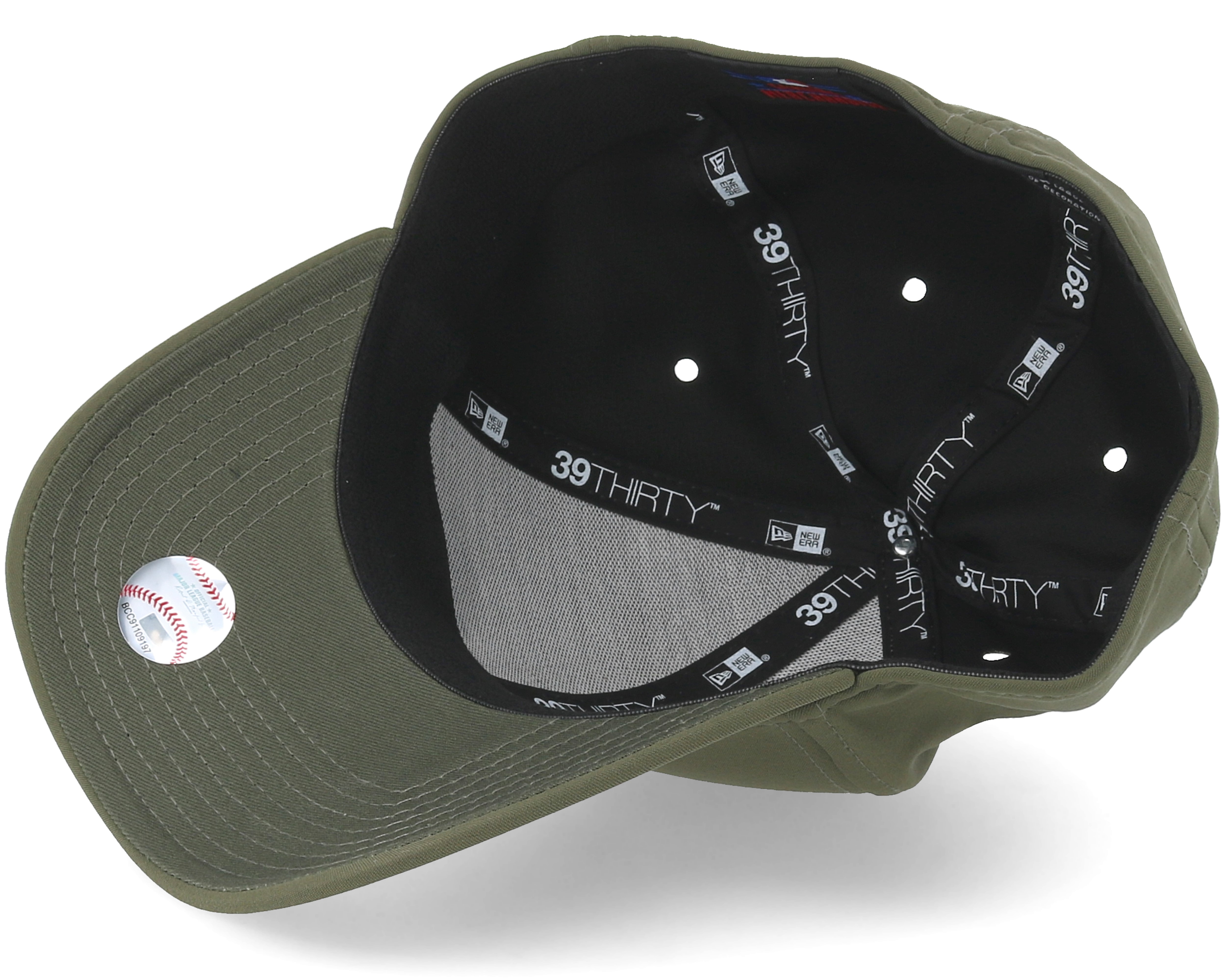 Los Angeles Dodgers 39Thirty Olive/White Flexfit - New Era caps ...