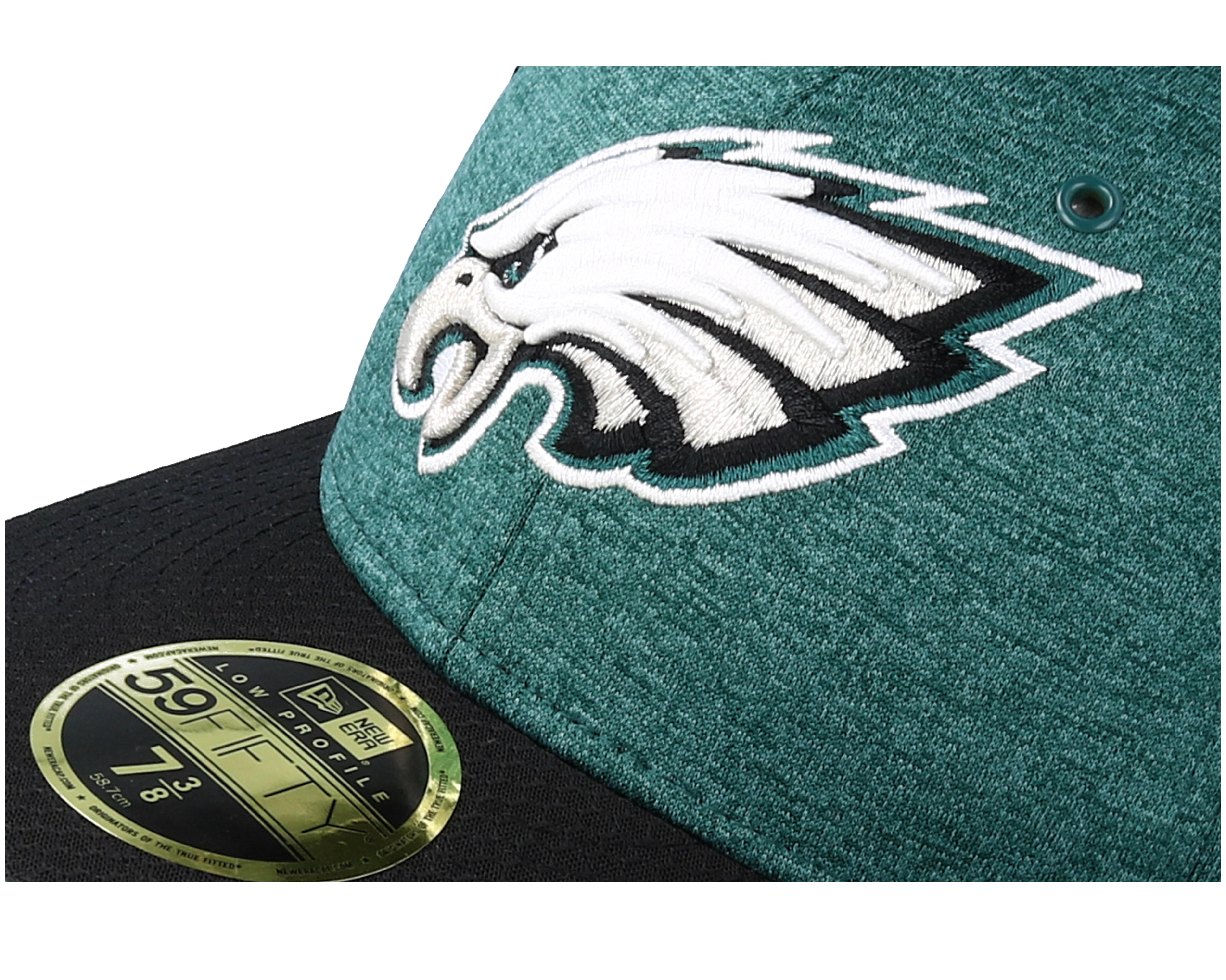 Philadelphia Eagles Low Pro 59Fifty Teal/Black Fitted - New Era caps ...