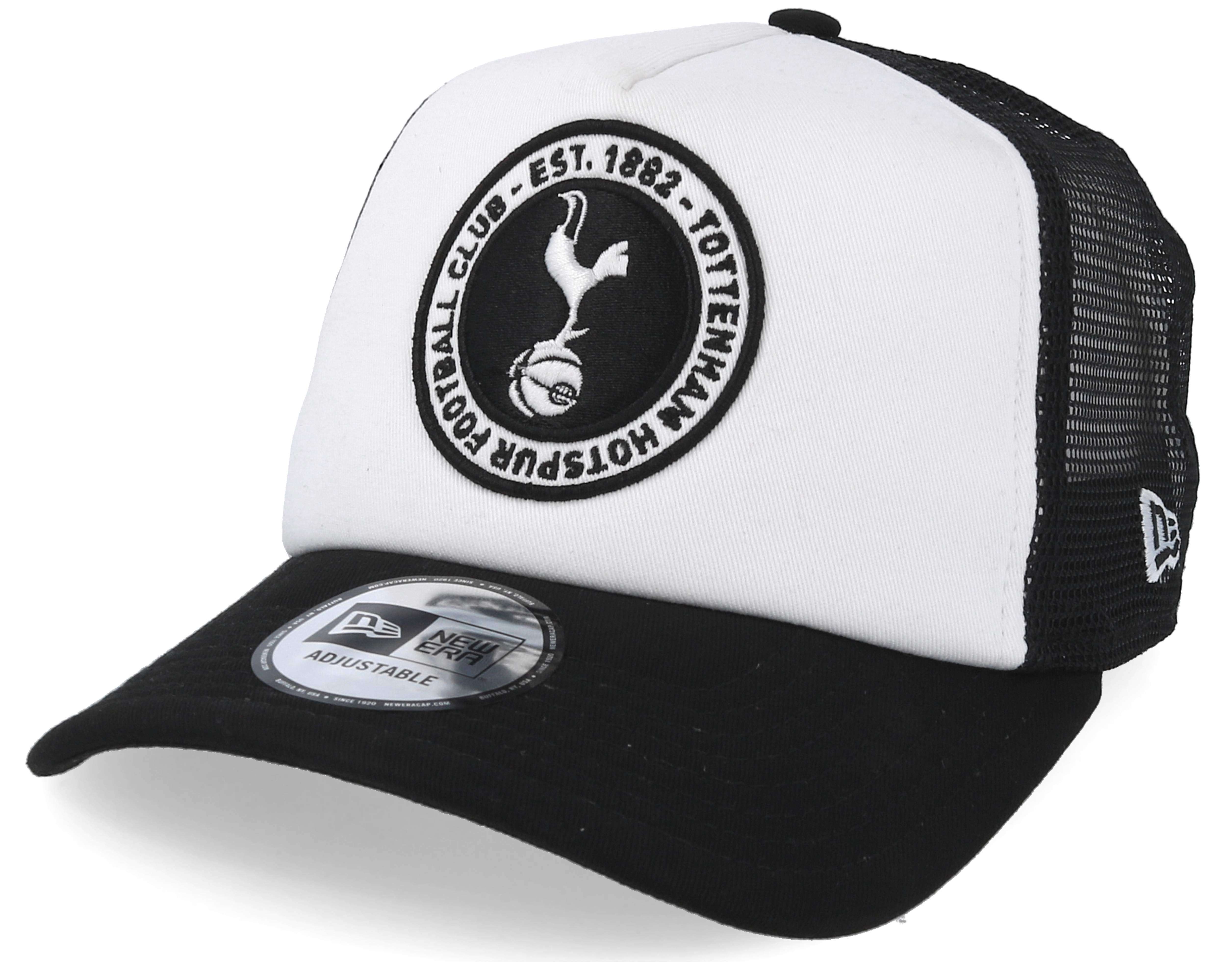 Tottenham Hotspur Essential White/Black Trucker - New Era caps ...
