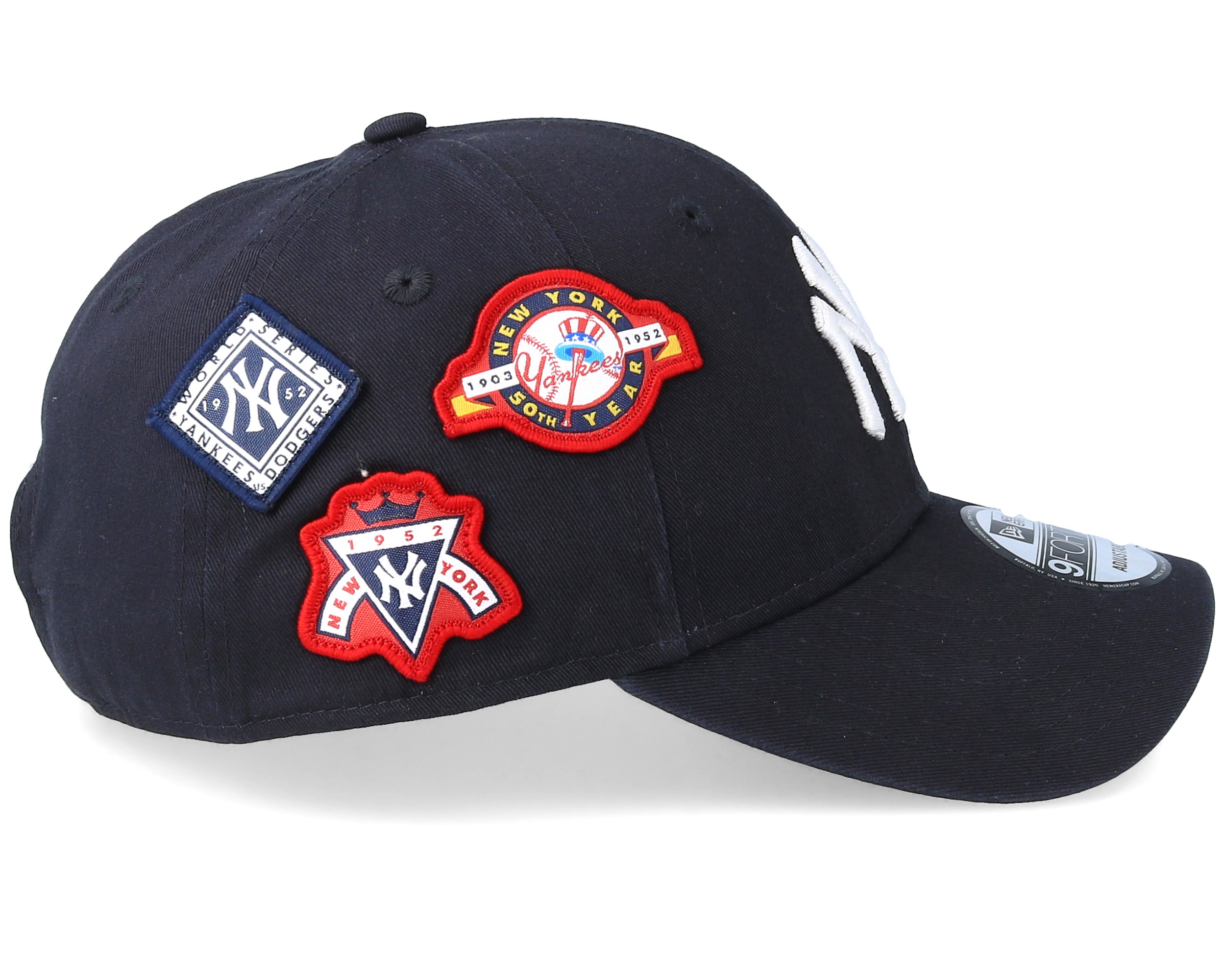 New York Yankees Cooperstown Patched 9Forty Navy/White Adjustable - New ...