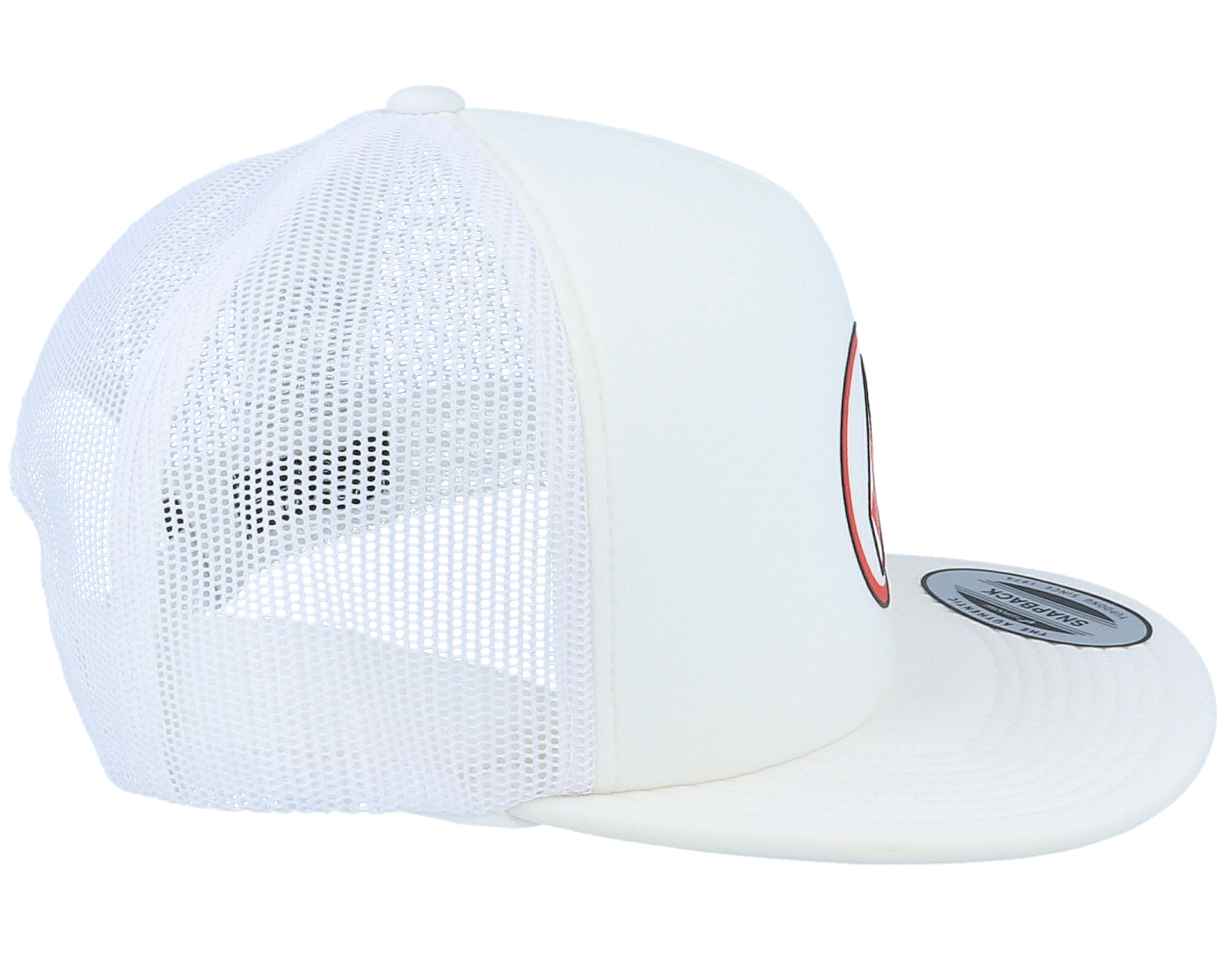 Full Frontal Cheese White Flash Trucker - Volcom caps - Hatstoreworld.com