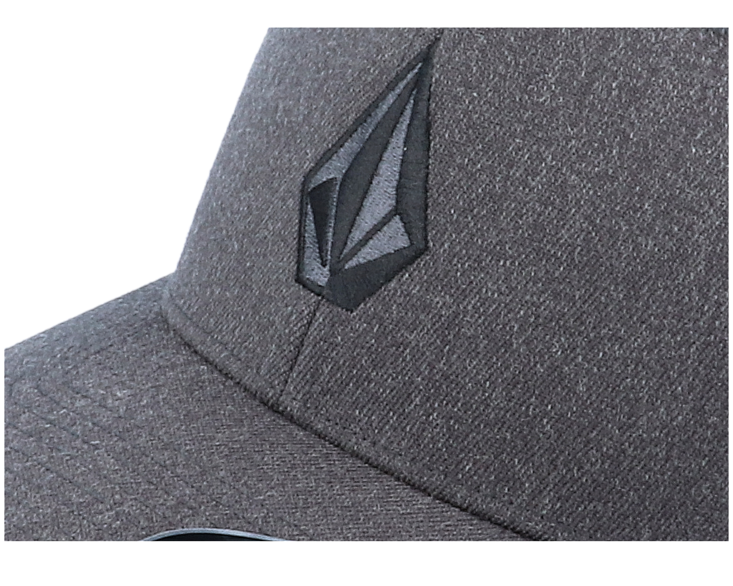 Full Stone Xfit Dark Charcoal Flexfit - Volcom caps - Hatstoreworld.com