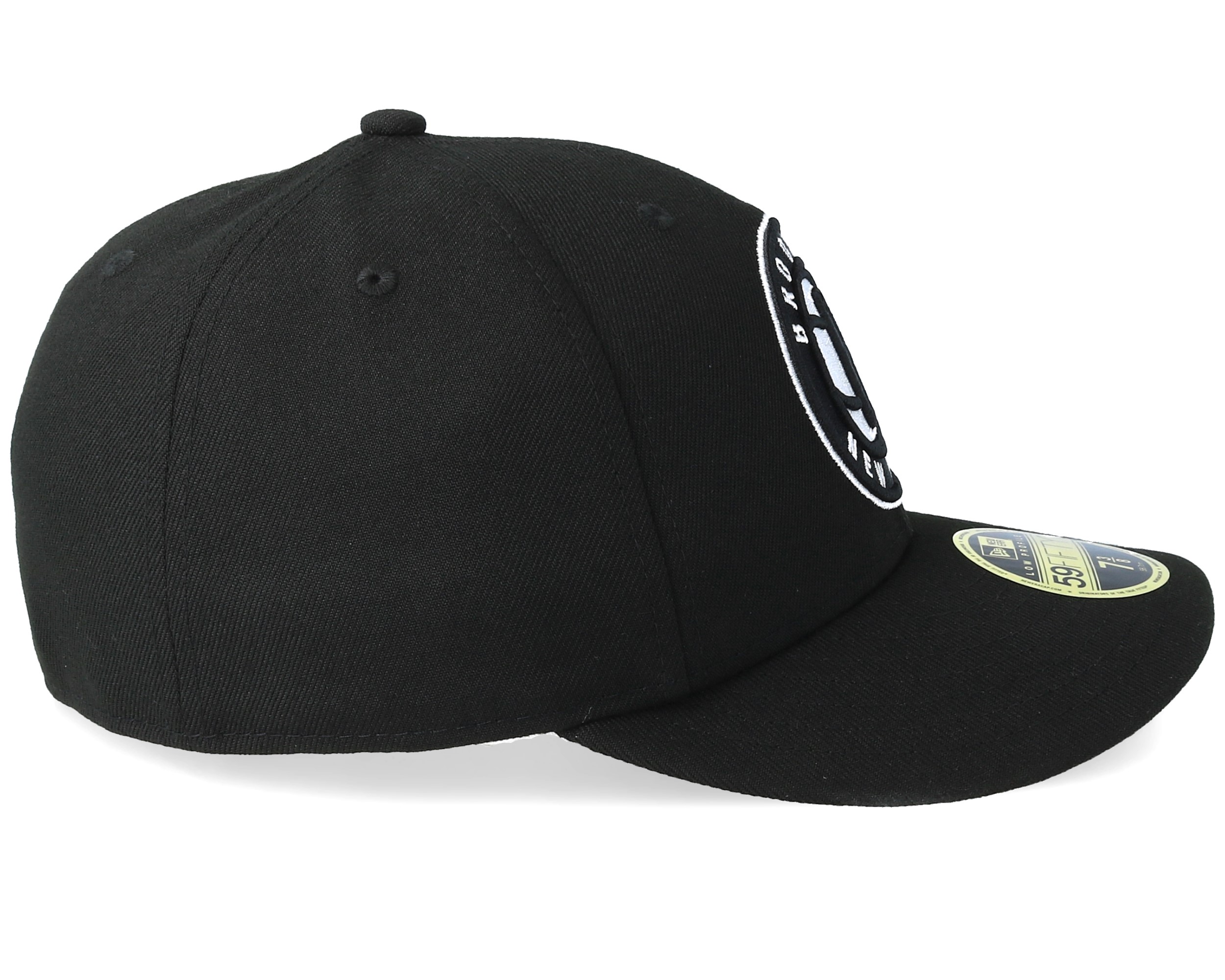 Brooklyn Nets Low Profile 59Fifty Black Fitted - New Era caps ...