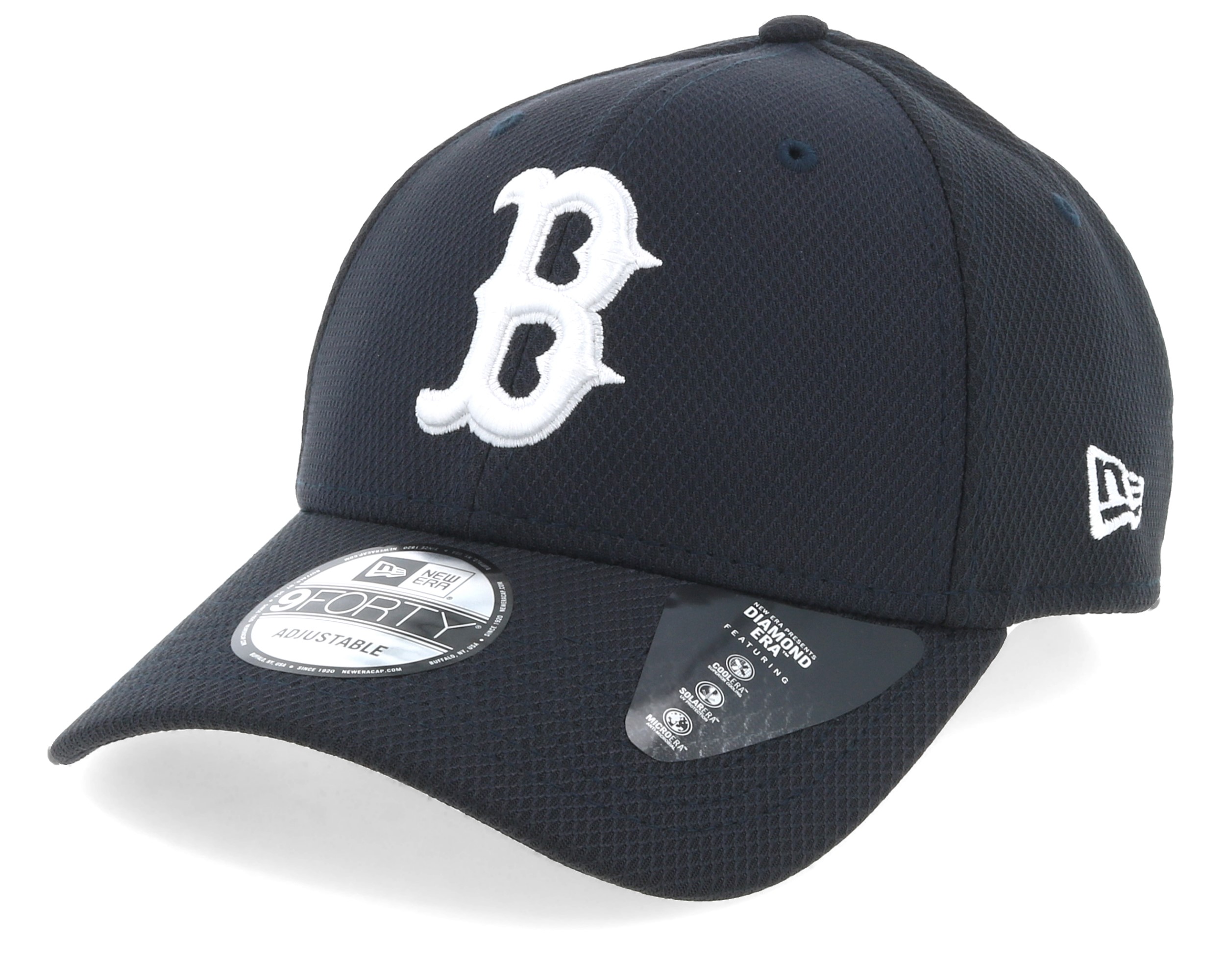 Boston Red Sox Diamond 9Forty Navy/White Adjustable - New Era caps ...
