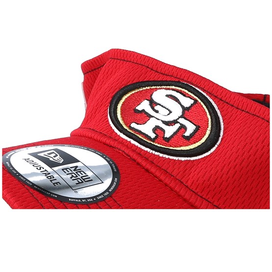San Francisco 49ers On Field 19 Red Visor - New Era caps ...