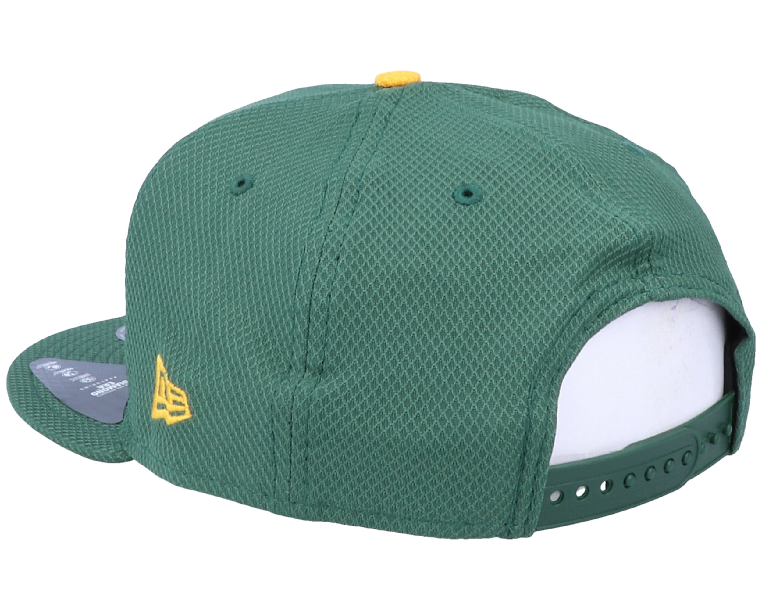 Green Bay Packers Team Outline 9Fifty Green/Yellow Snapback - New Era ...