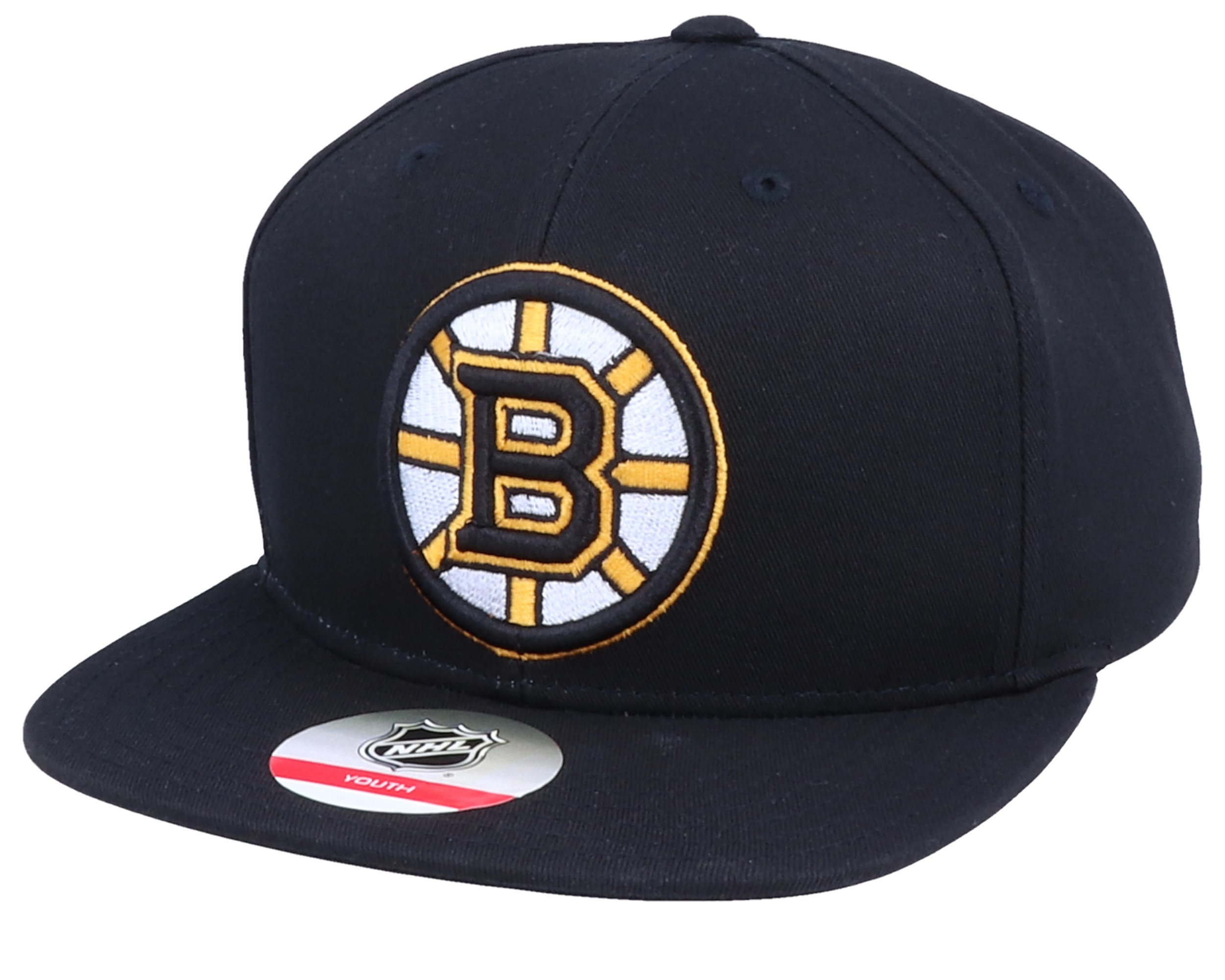 Kids Boston Bruins Solid Black Snapback - Outerstuff caps ...