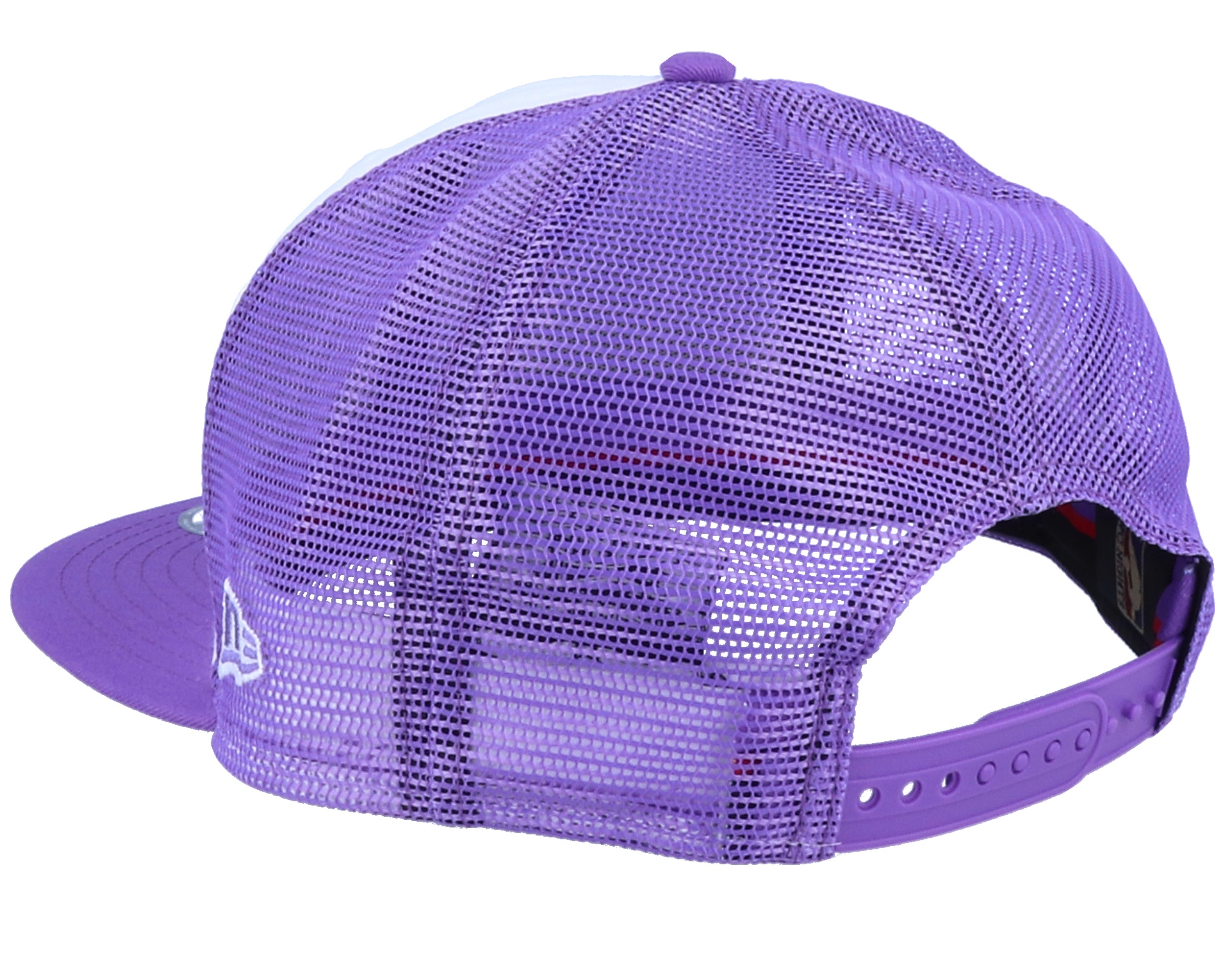 Toronto Raptors Stripe 9Fifty White/Purple Trucker - New Era caps ...
