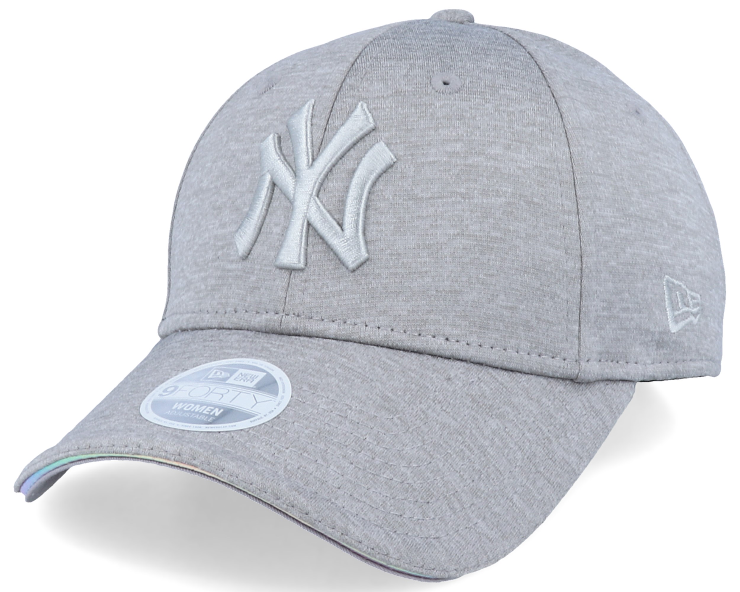 New York Yankees Women Iridescent 9Forty Grey/Silver Adjustable - New ...