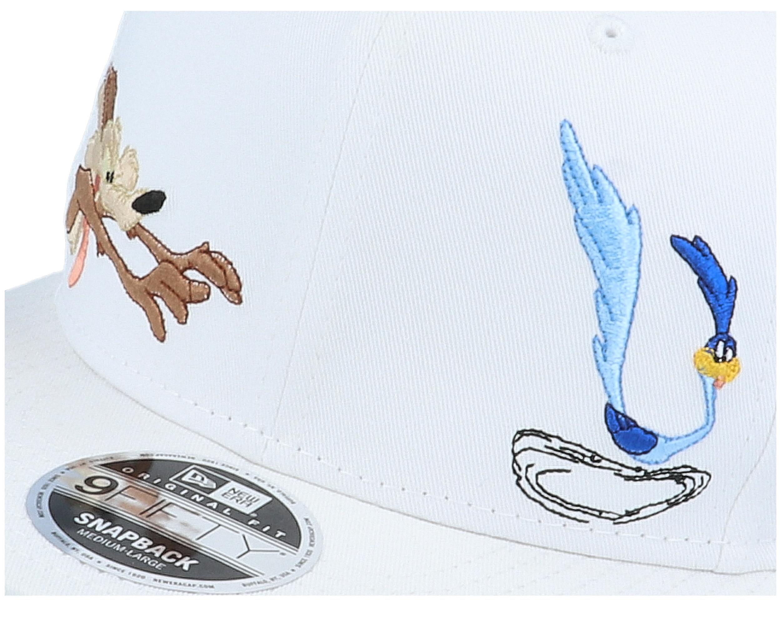 Looney Tunes Chase 9Fifty Road runner White Snapback - New Era caps ...