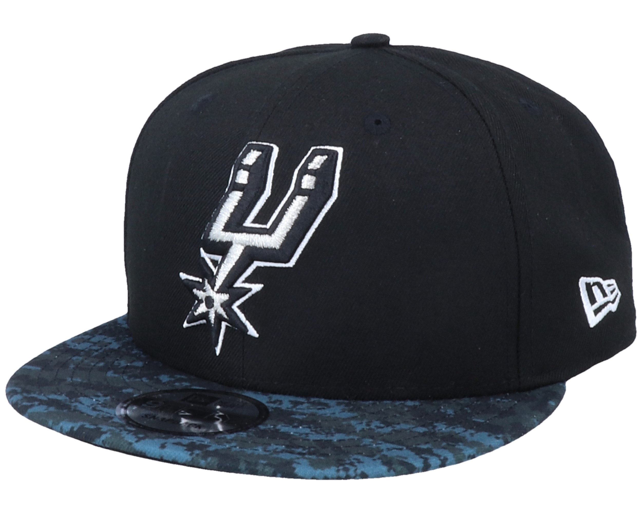San Antonio Spurs 9Fifty Black/Digital Camo Snapback - New Era caps ...