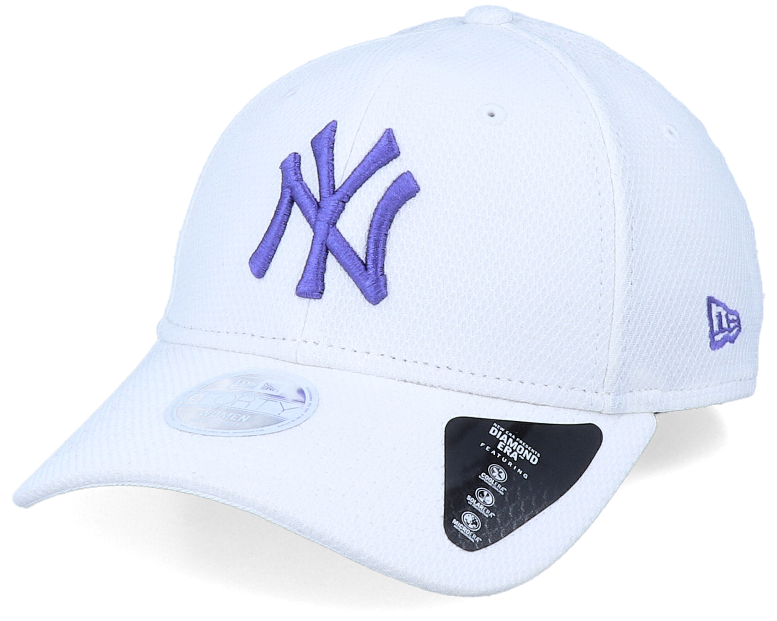 New York Yankees Womens Era 9Forty White/Purple Adjustable - New Era ...