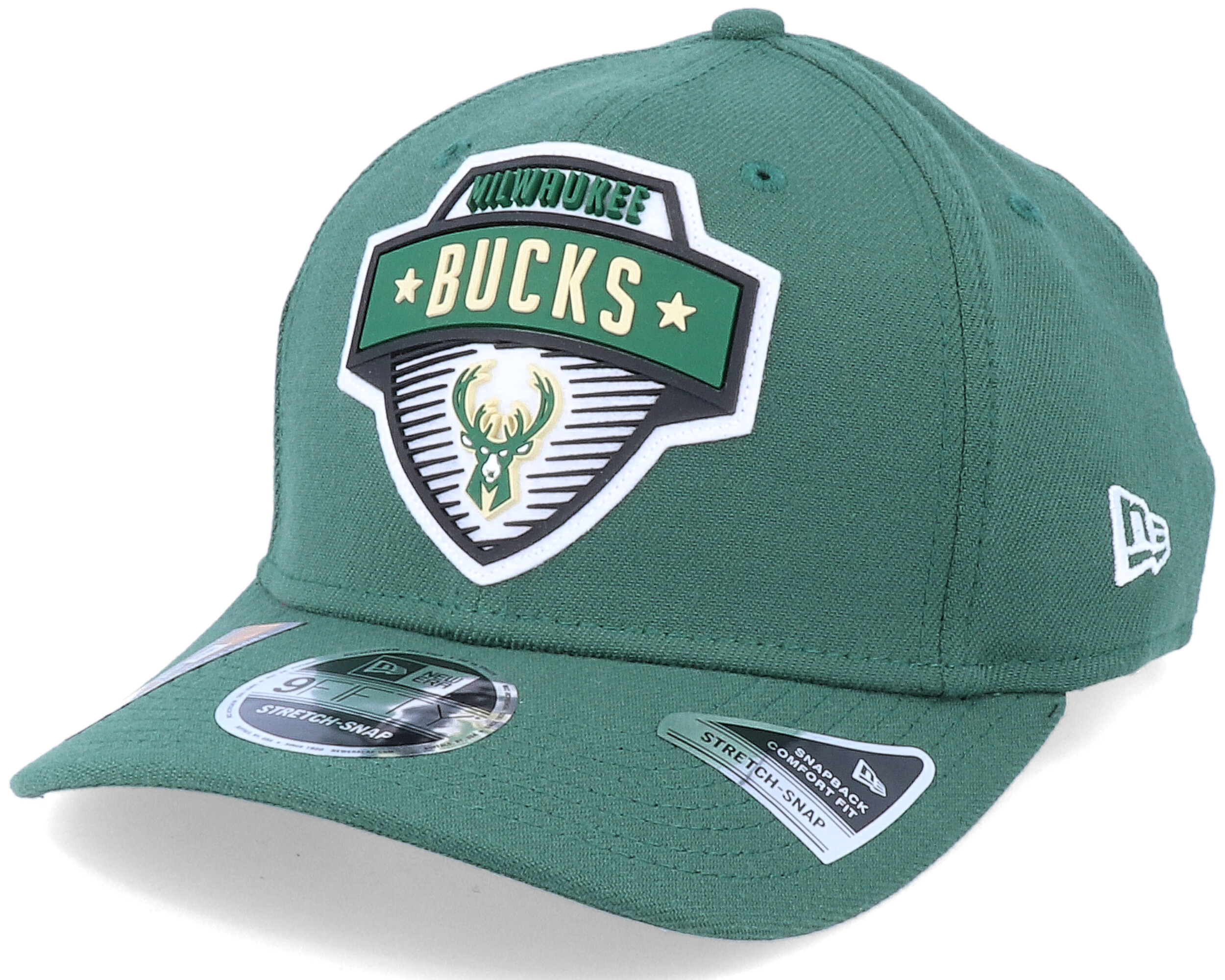 Milwaukee Bucks NBA 20 Tip Off 9Fifty Green Adjustable - New Era caps ...