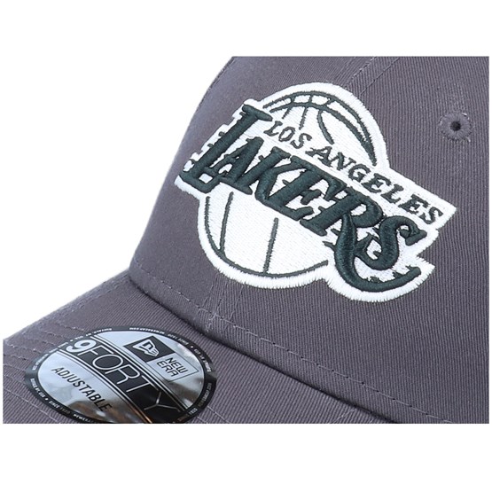 Los Angeles Lakers NBA Grayscale 9FORTY Gray Adjustable - New Era caps ...