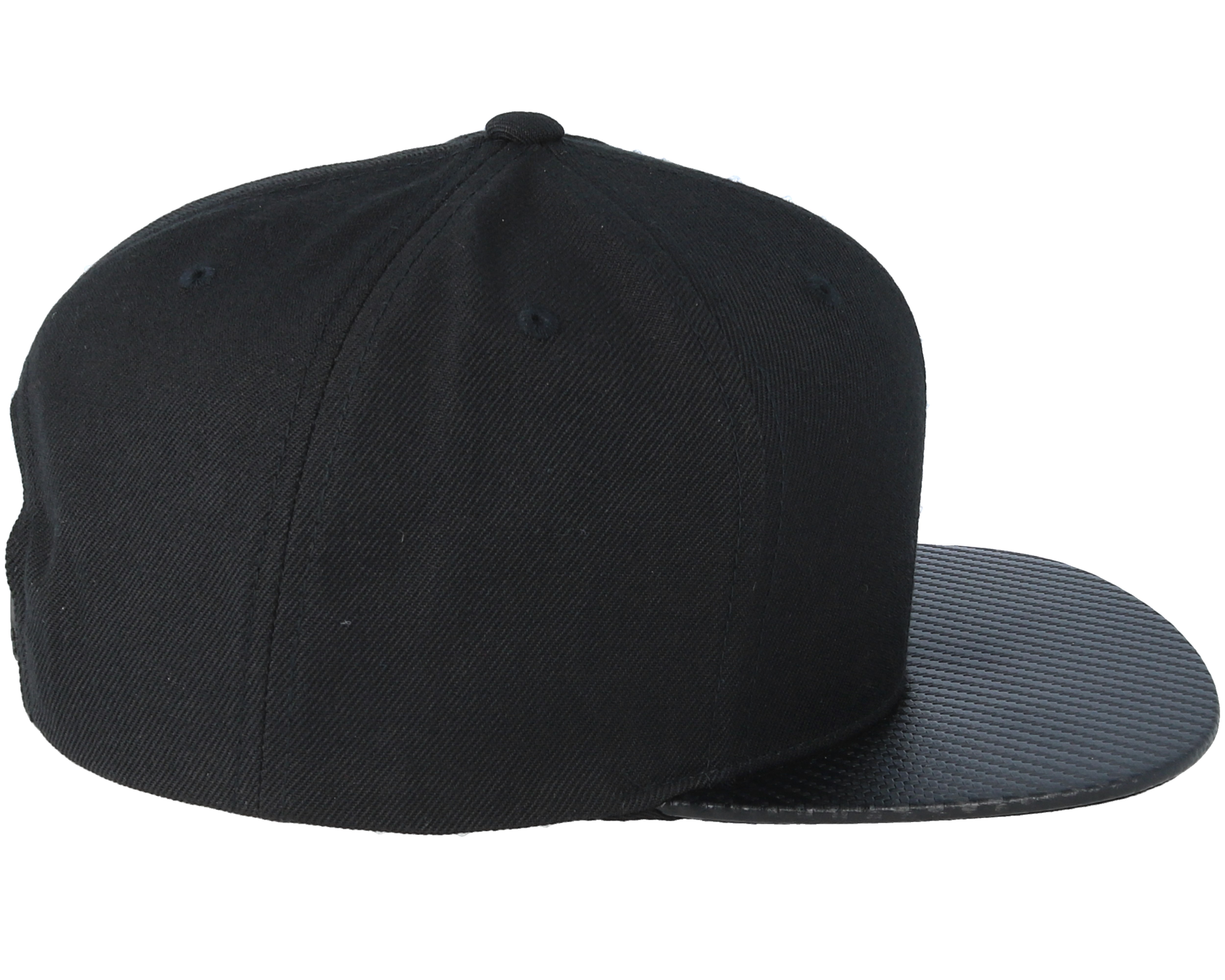 Carbon Black Snapback - Yupoong caps - Hatstoreworld.com