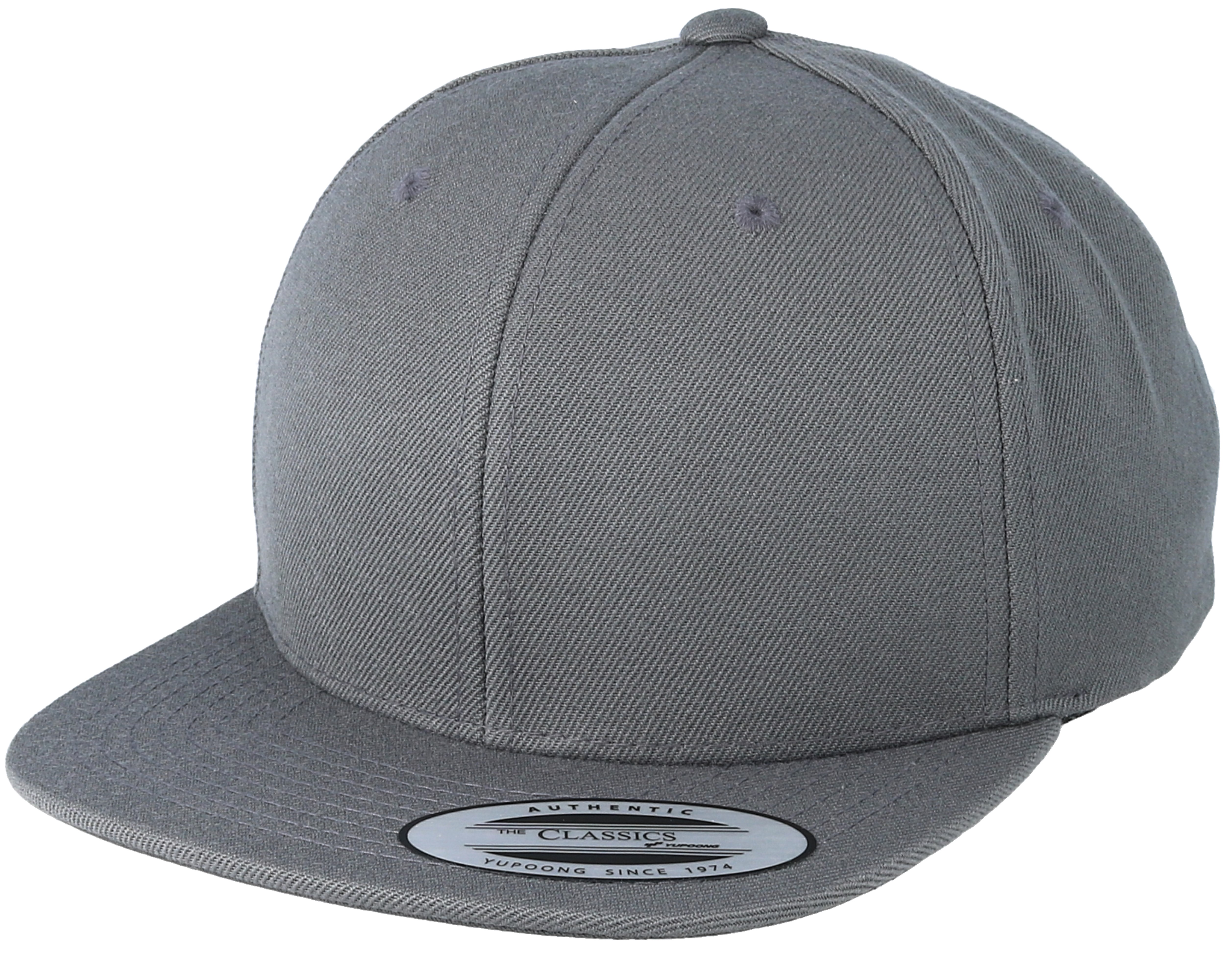 Kids Dark Grey Snapback - Yupoong caps - Hatstoreworld.com
