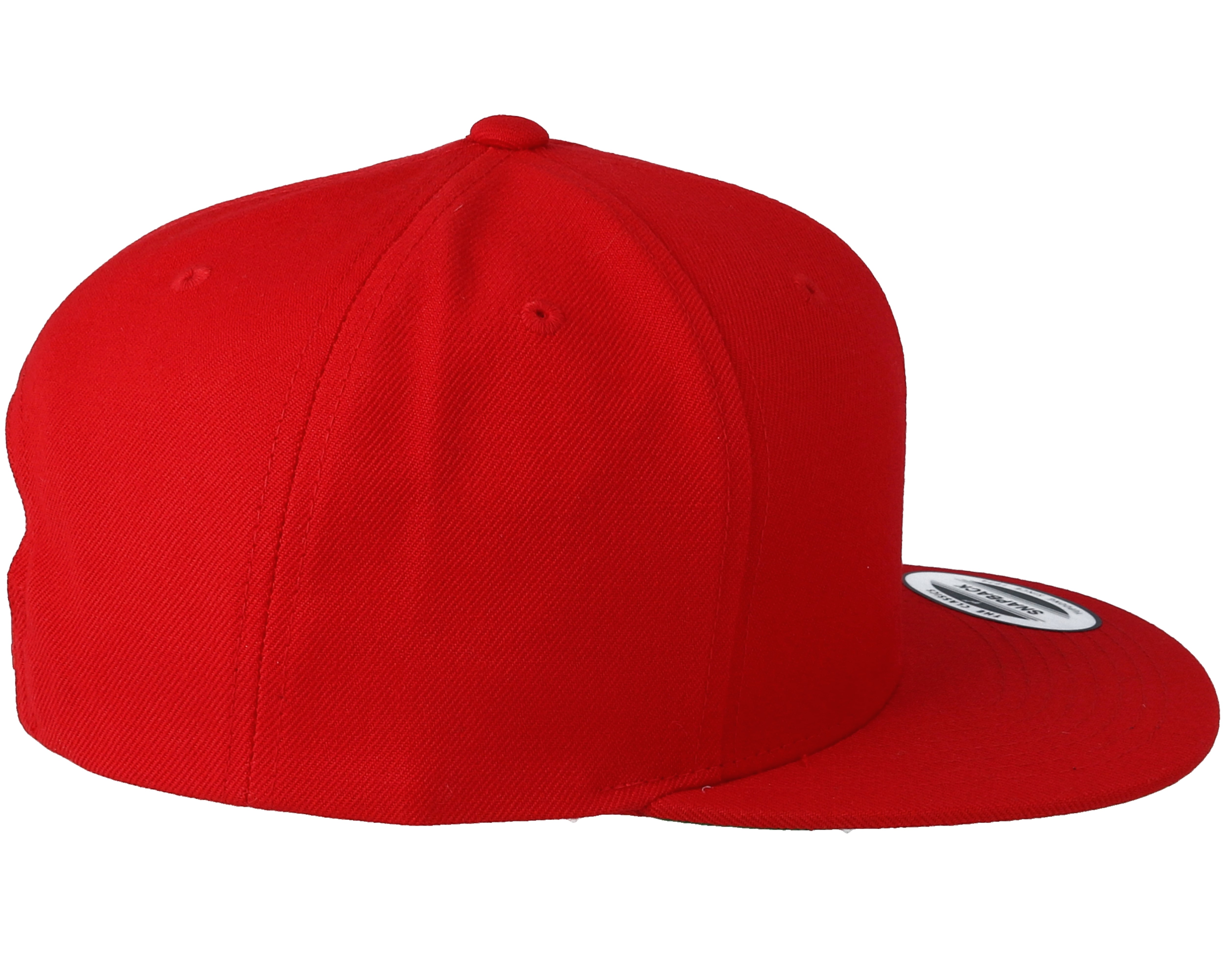 Red Snapback - Yupoong caps - Hatstoreworld.com