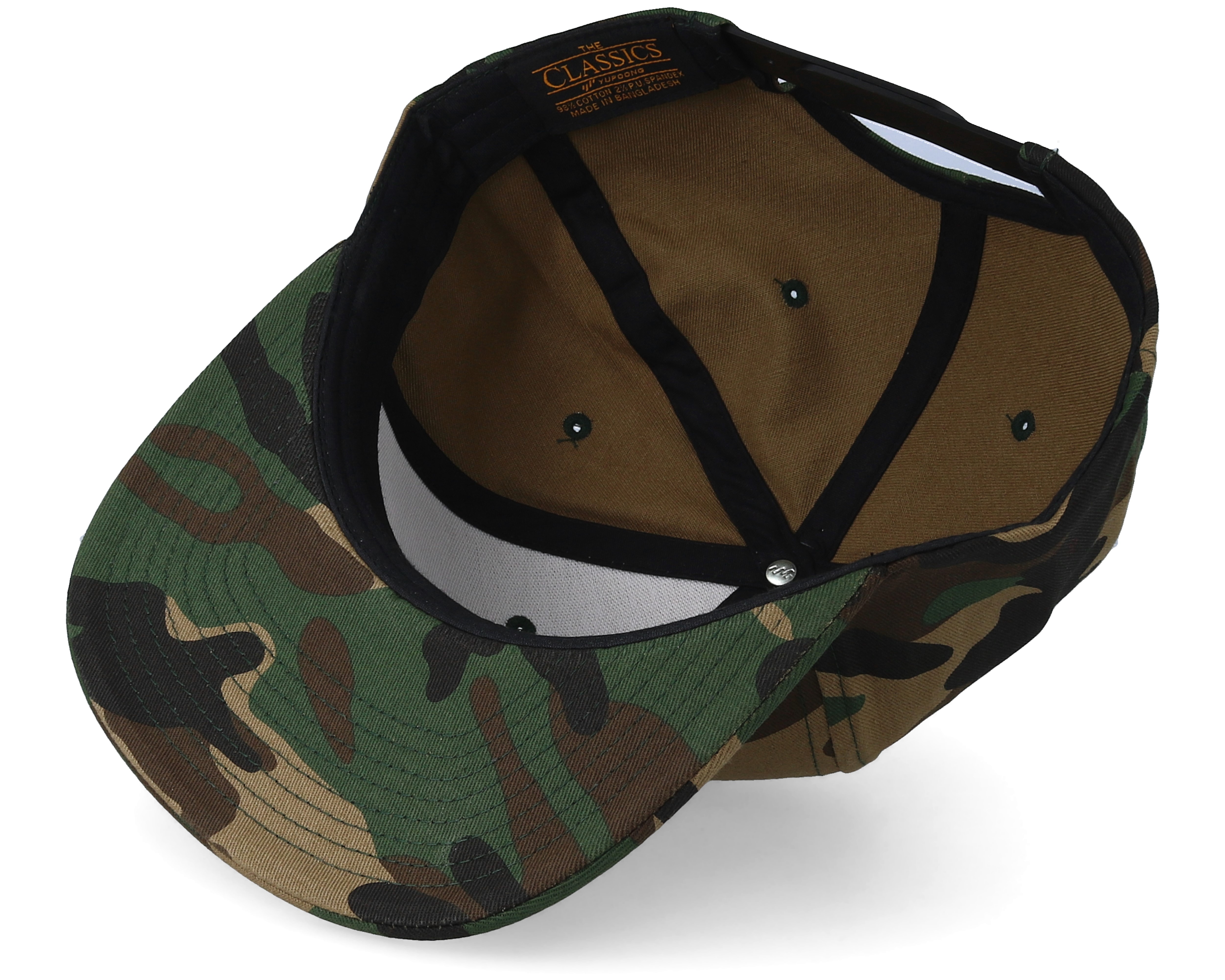 Green Camo Snapback - Yupoong caps - Hatstoreworld.com