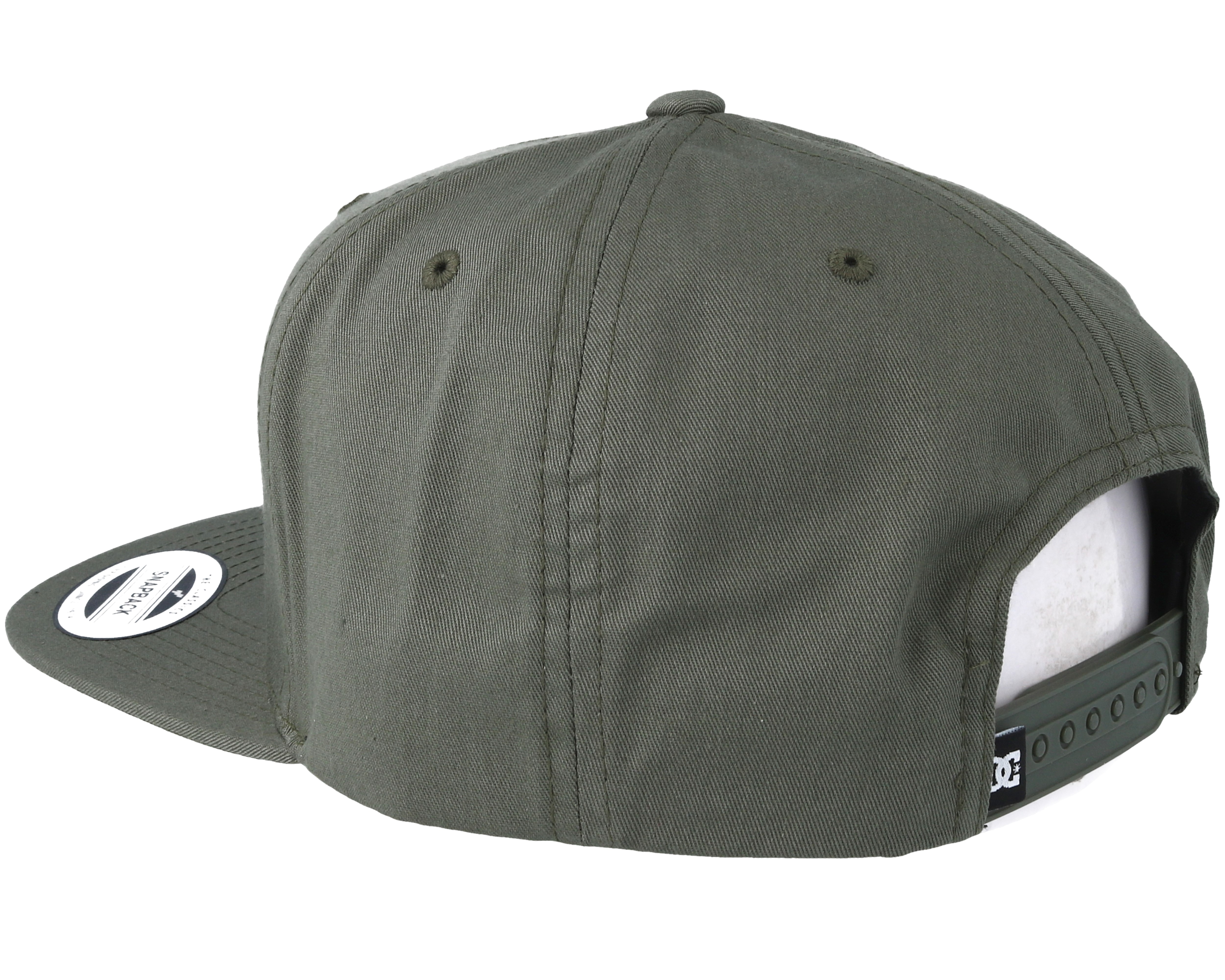 Snappy Olive Green Snapback - DC caps - Hatstoreworld.com
