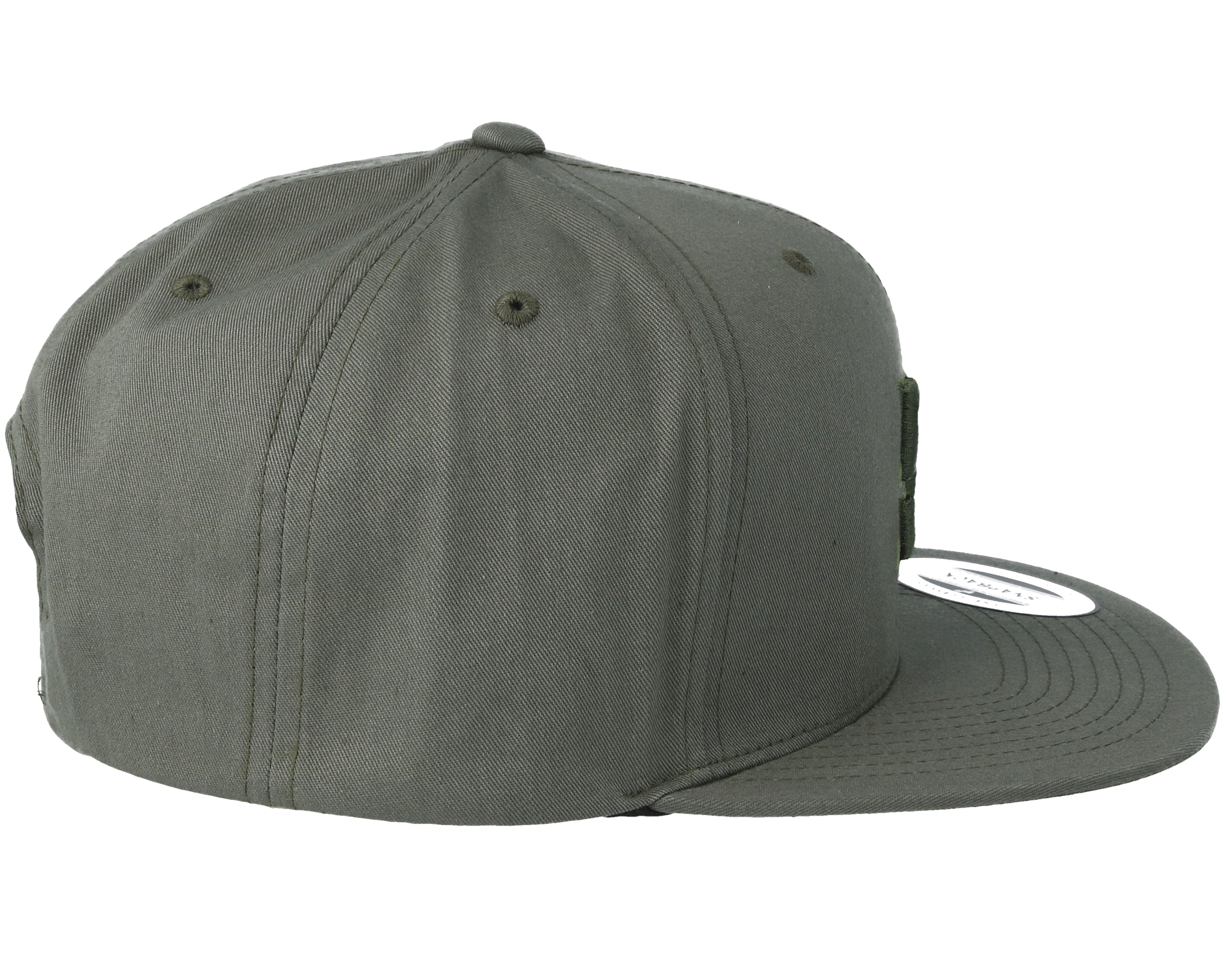 Snappy Olive Green Snapback - DC caps - Hatstoreworld.com