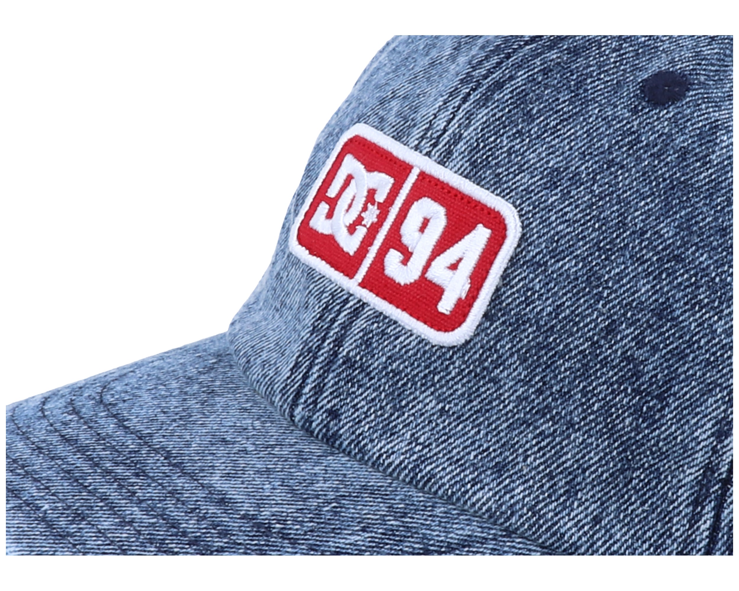 Bashed Out Vintage Bleach Blue Adjustable - DC caps - Hatstoreworld.com