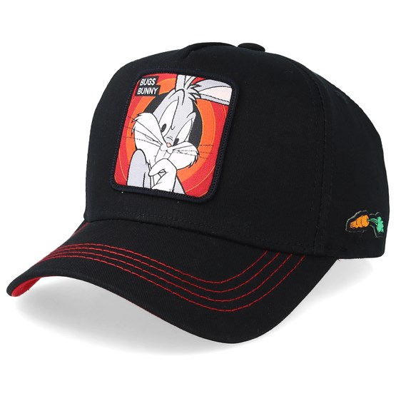 Looney Tunes Bugs Bunny Black/Red Adjustable - Capslab caps ...