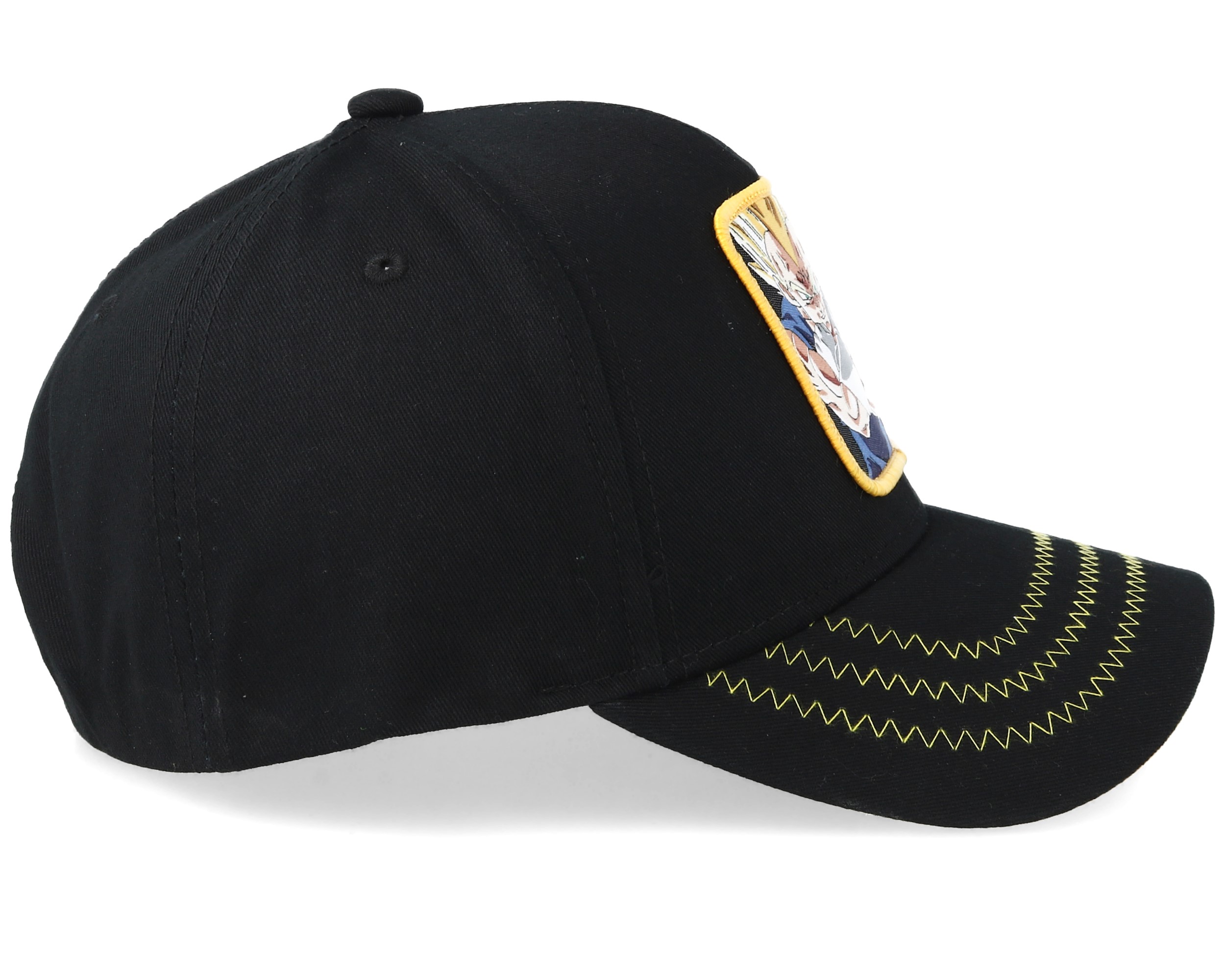 Dragon Ball Majin Vegeta Black/Black/Yellow Adjustable - Capslab caps ...