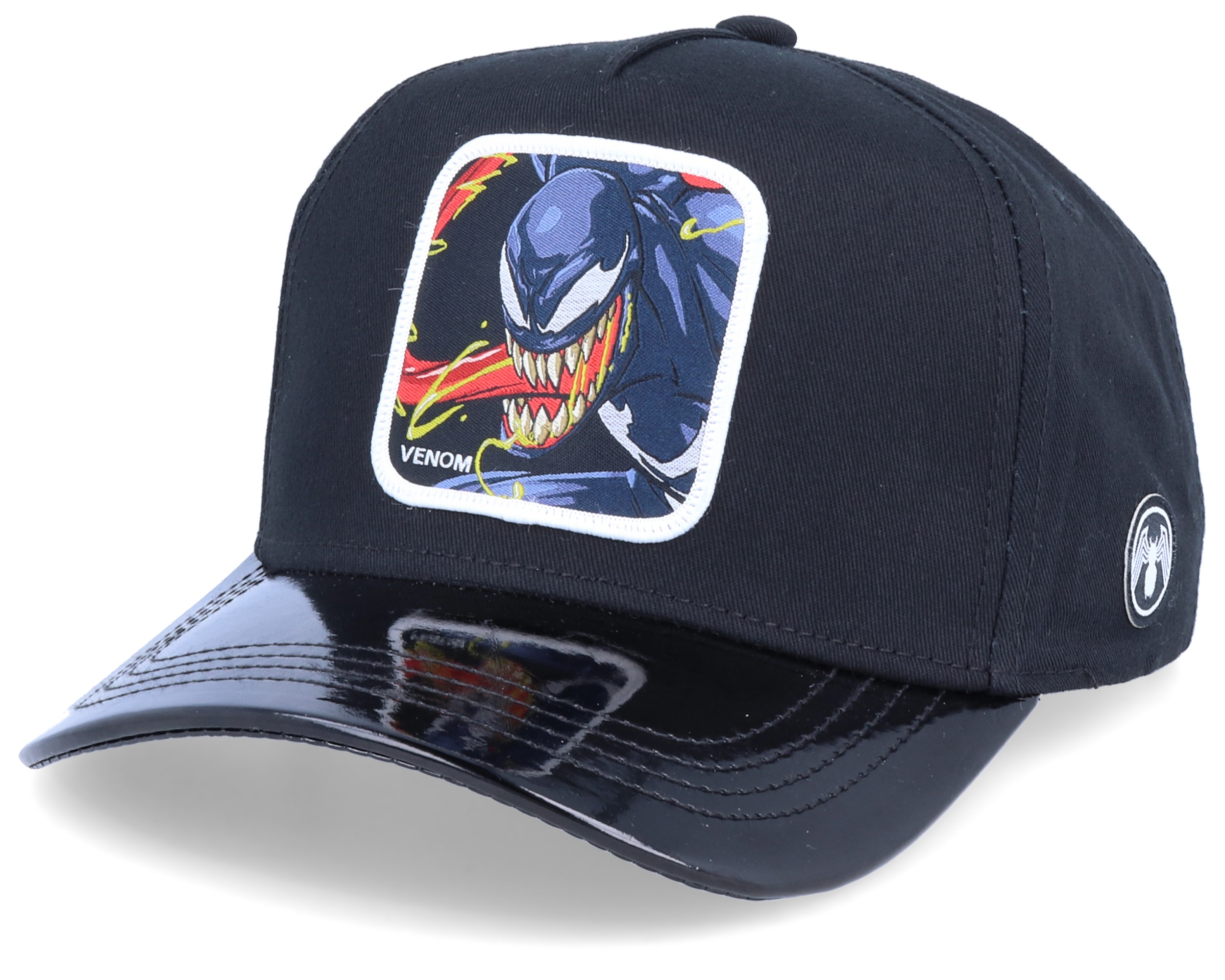 Marvel Venom Black/Black Adjustable - Capslab caps - Hatstoreworld.com