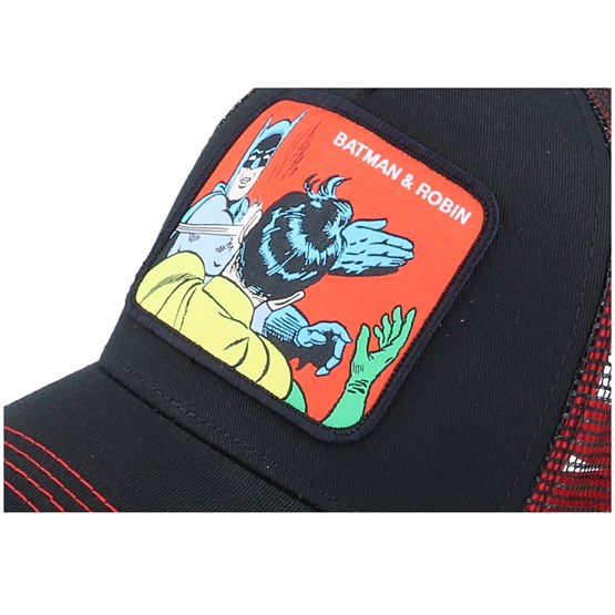 Dc Comics Batman Robin Meme Black Trucker - Capslab caps ...