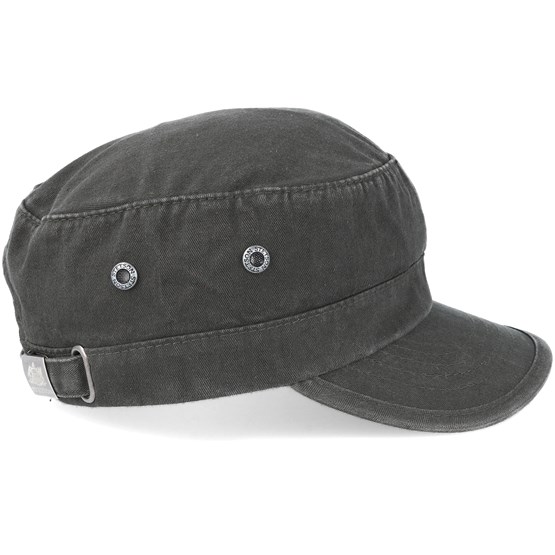 Army Cotton Black Adjustable - Stetson caps - Hatstoreworld.com