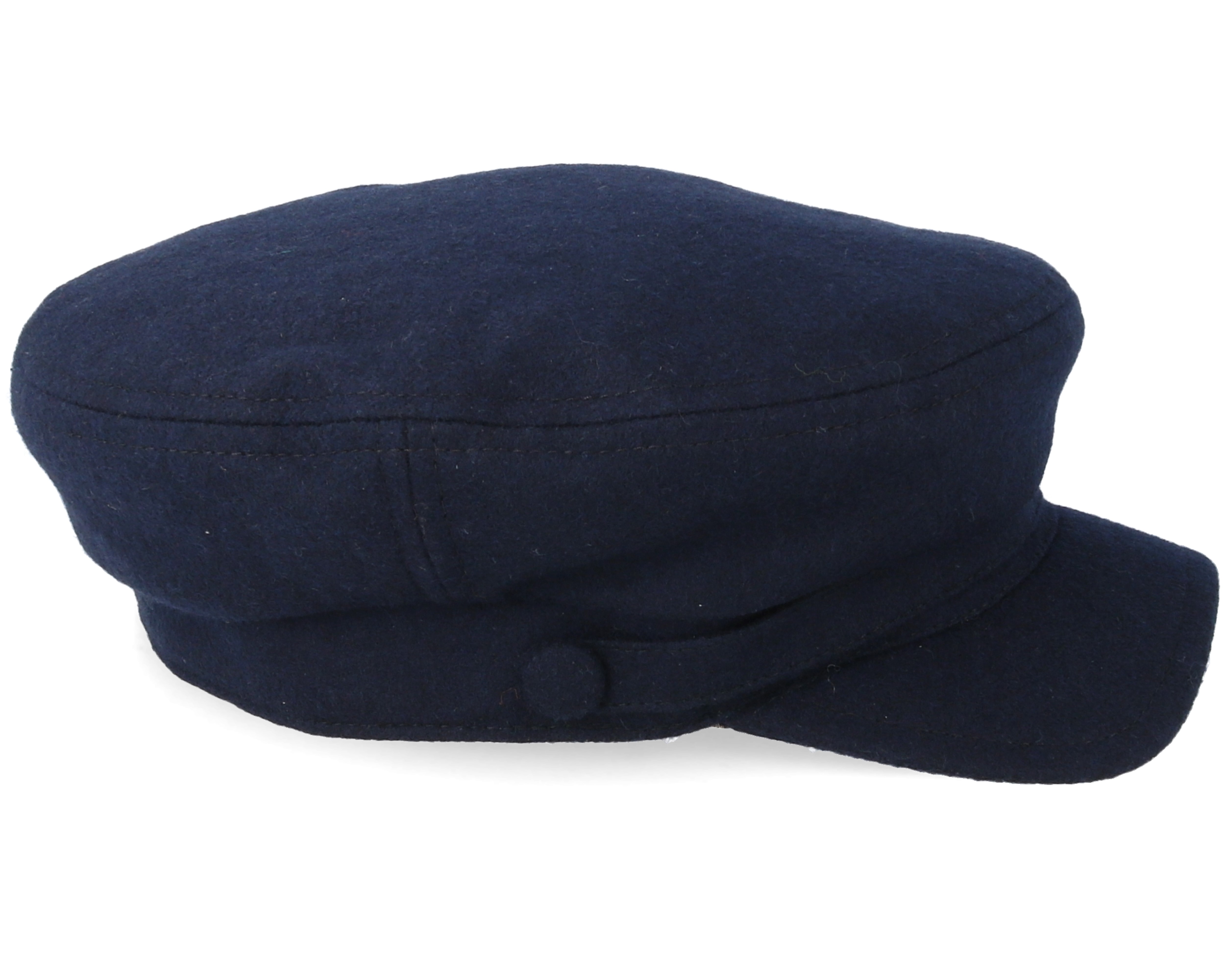 Riders Cap Wool Navy Flat Cap - Stetson caps - Hatstoreworld.com