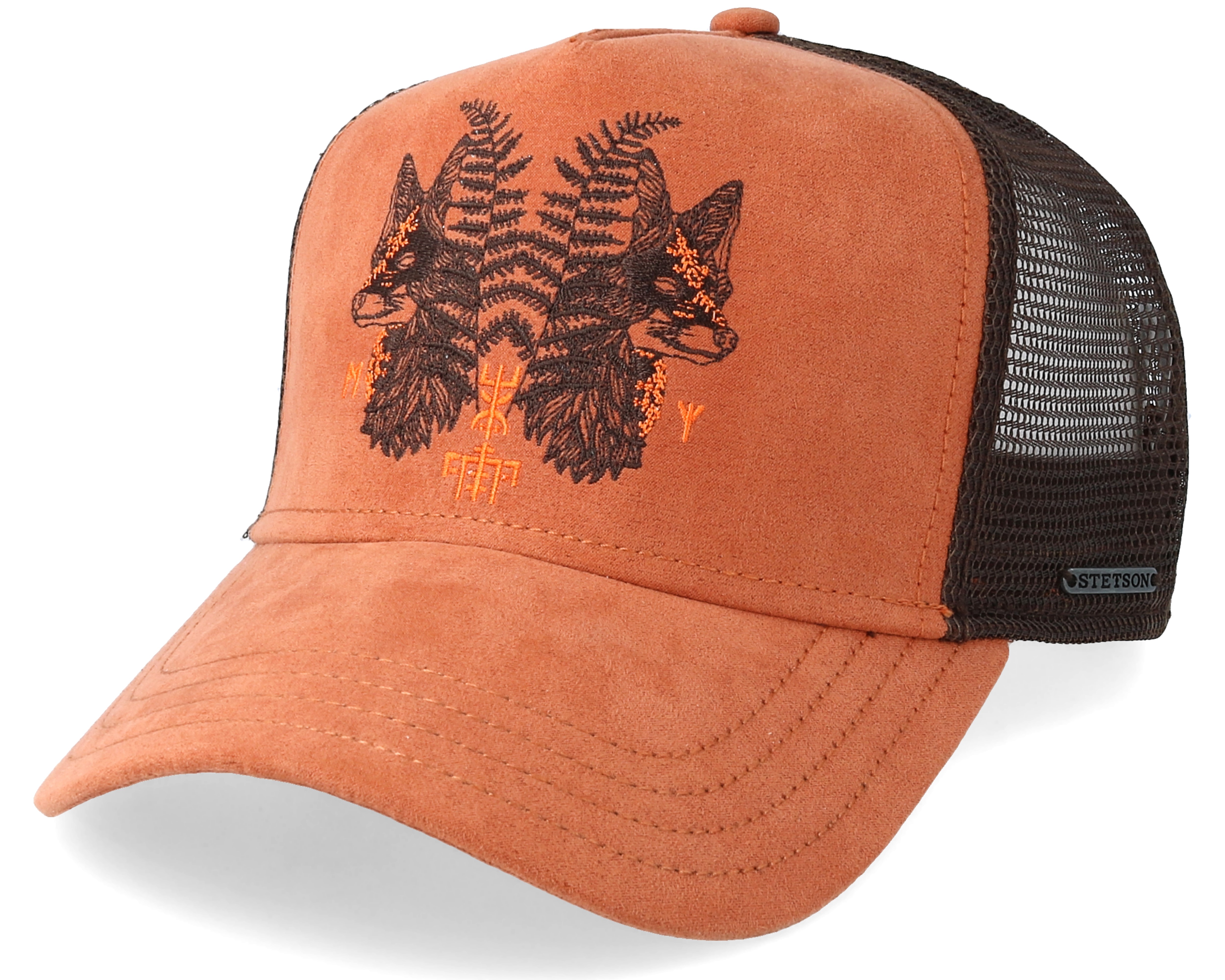Fox Orange/Brown Trucker - Stetson caps - Hatstoreworld.com