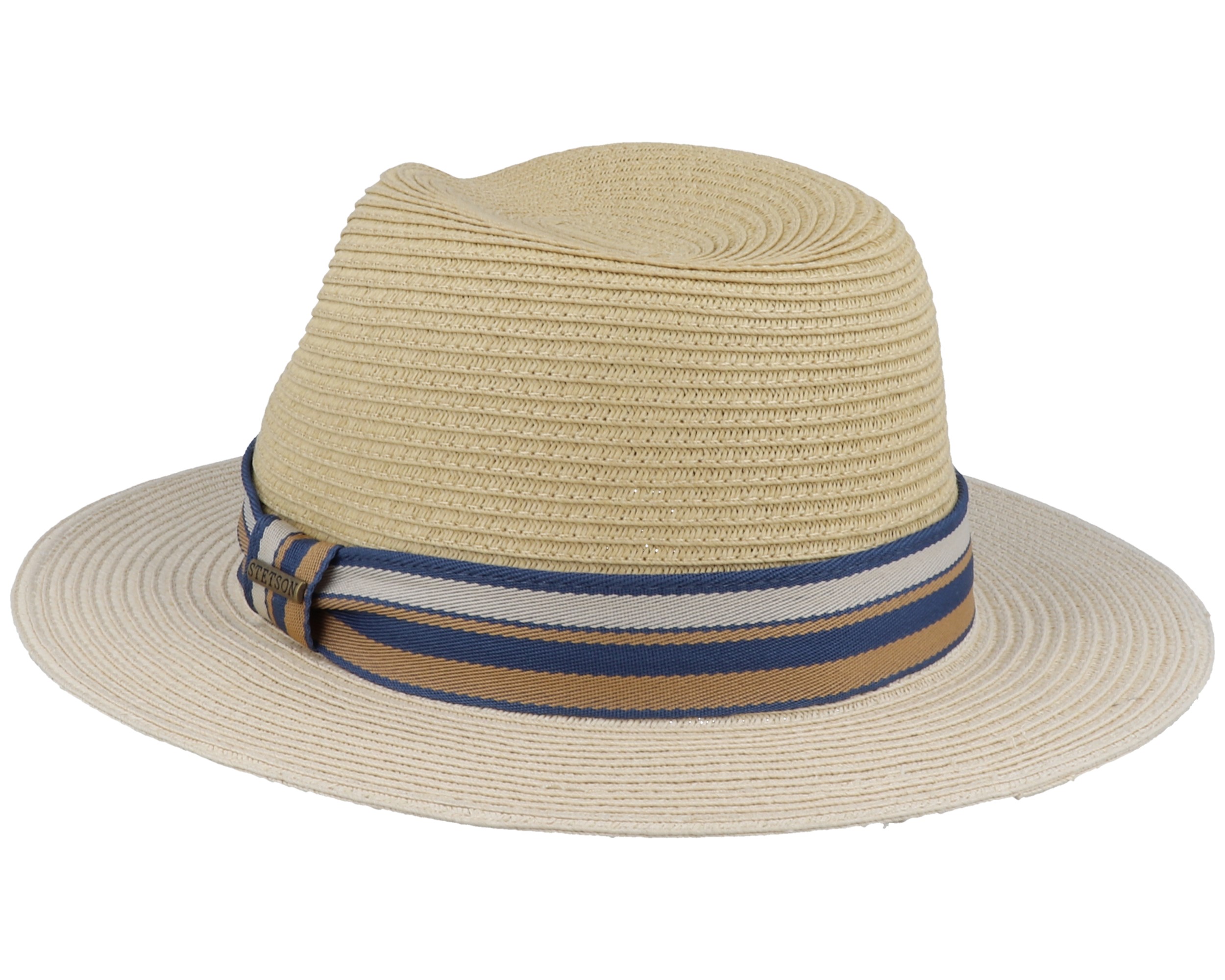 Traveller Toyo Yellow/Beige Fedora - Stetson hats - Hatstoreworld.com
