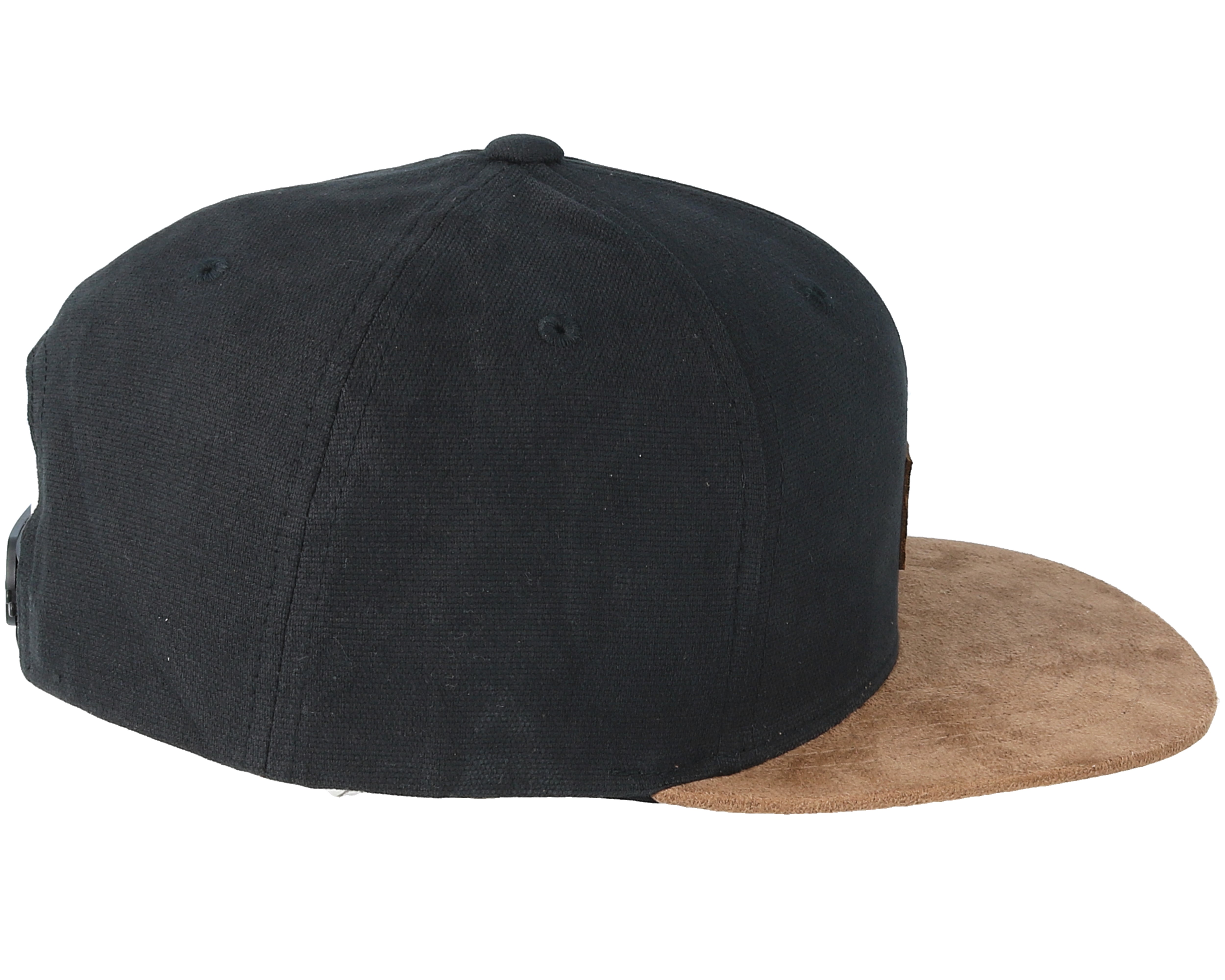 Suede Black Snapback - Reell caps - Hatstoreworld.com