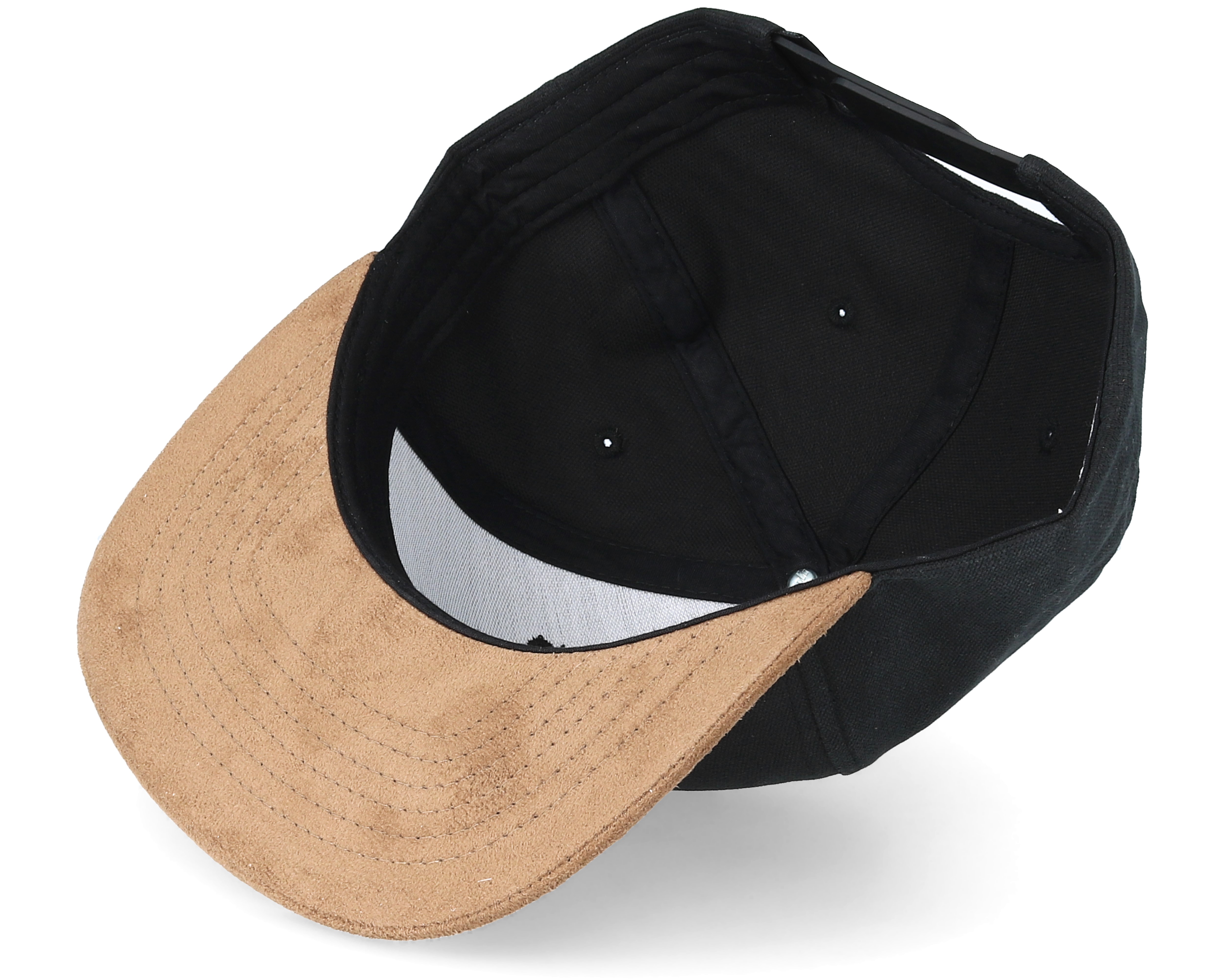 Suede Black Snapback - Reell caps - Hatstoreworld.com