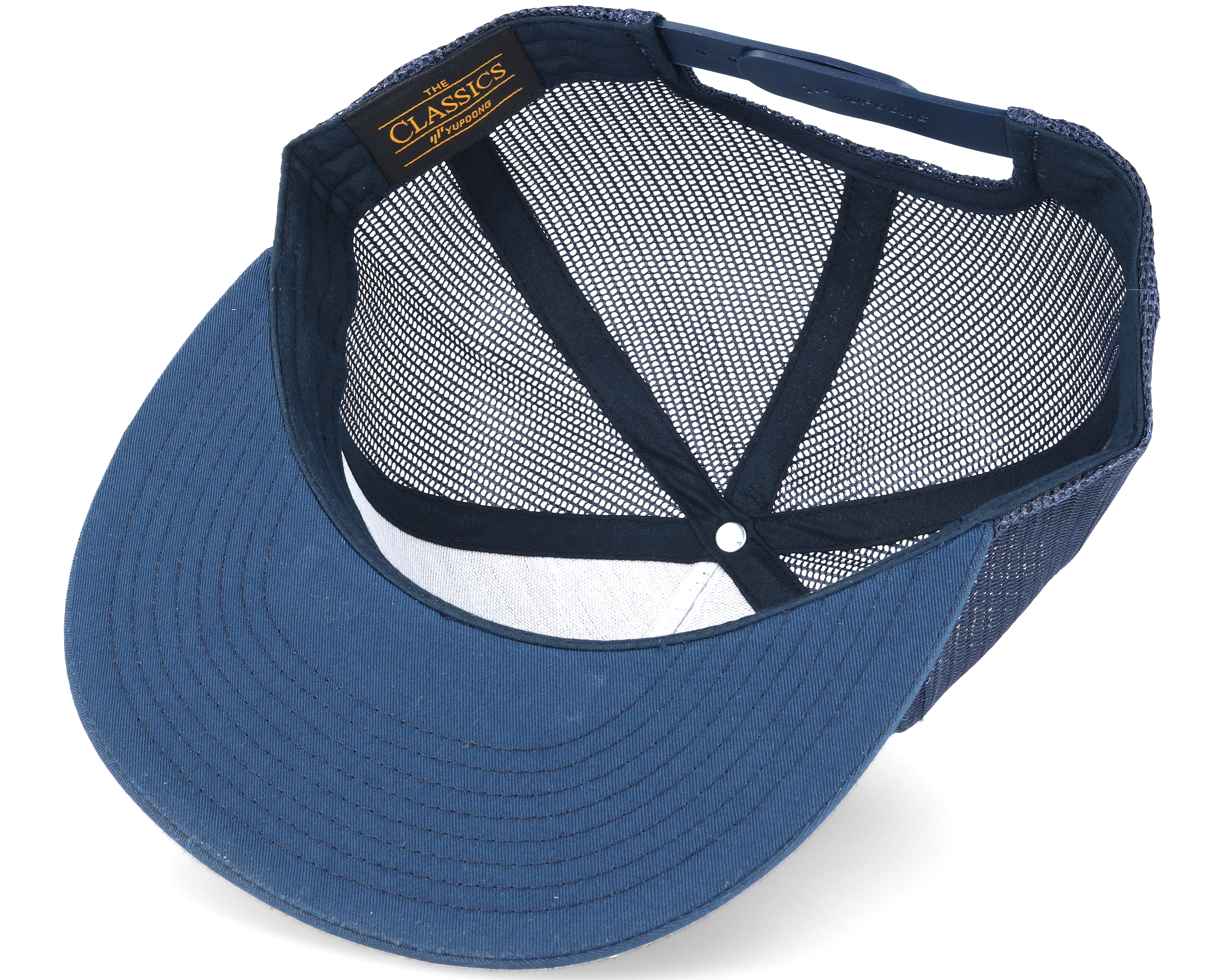Classic Trucker Navy Snapback - Yupoong caps - Hatstoreworld.com